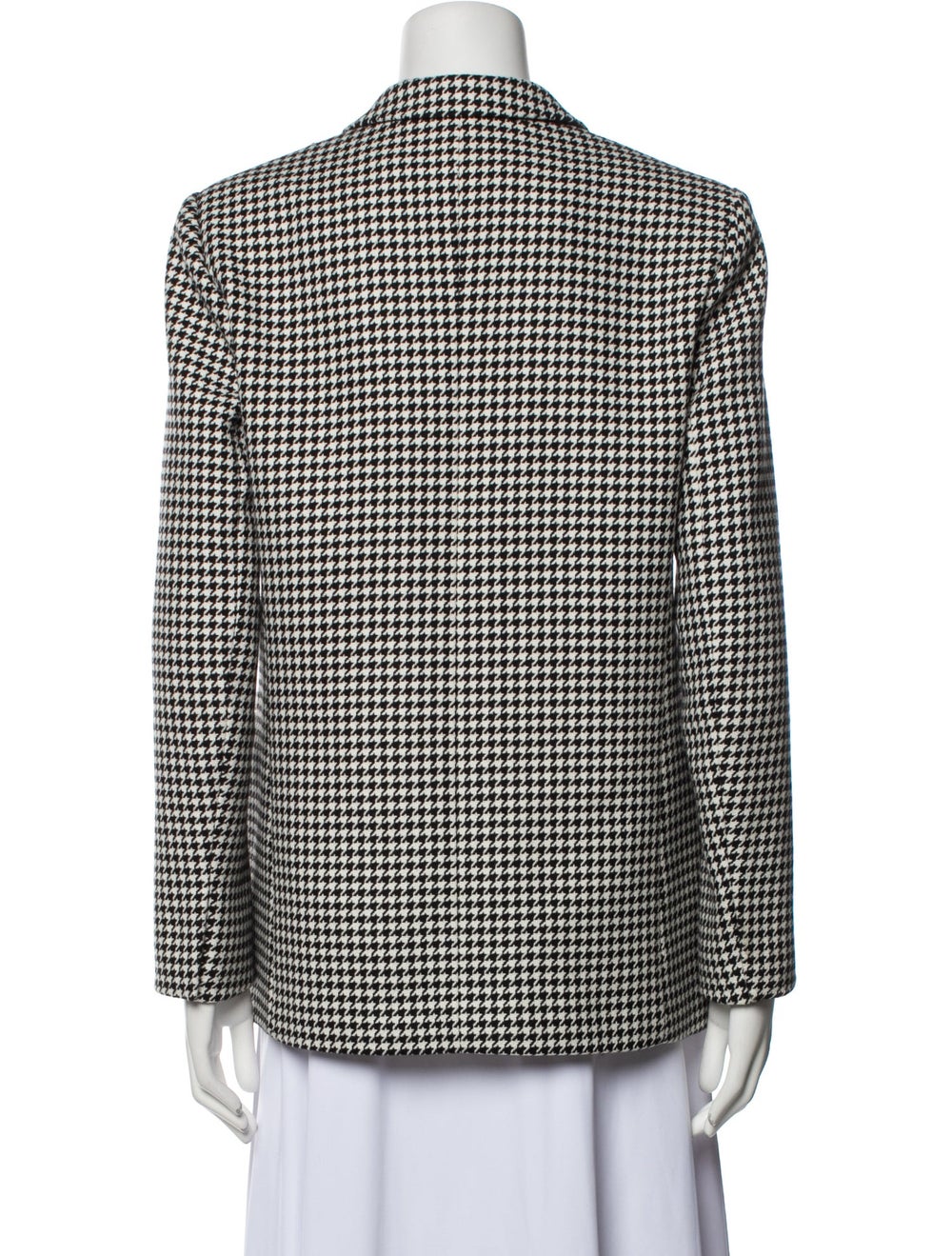 Sandro Houndstooth Print Blazer - Gem