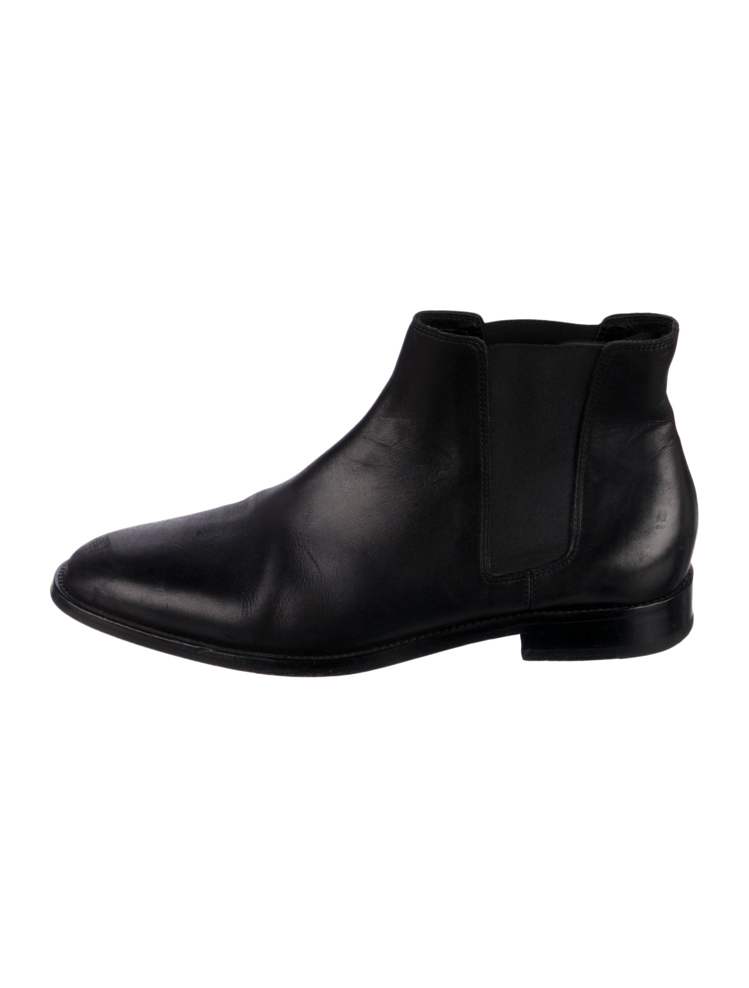 Sandro Leather Chelsea Boots - Black Boots, Shoes - WS2152457 | The ...