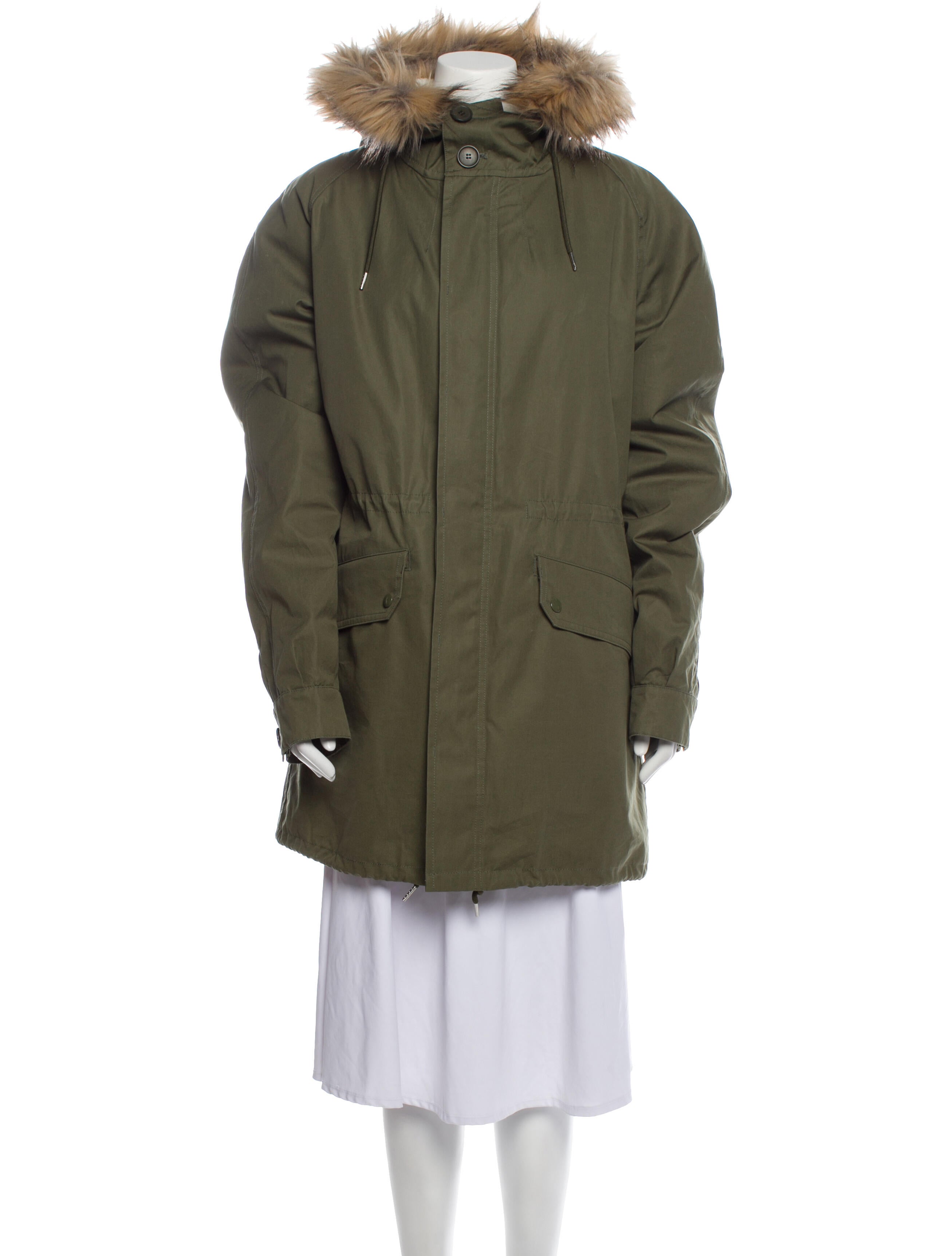 Sandro Parka - Green Coats, Clothing - WS2165311 | The RealReal