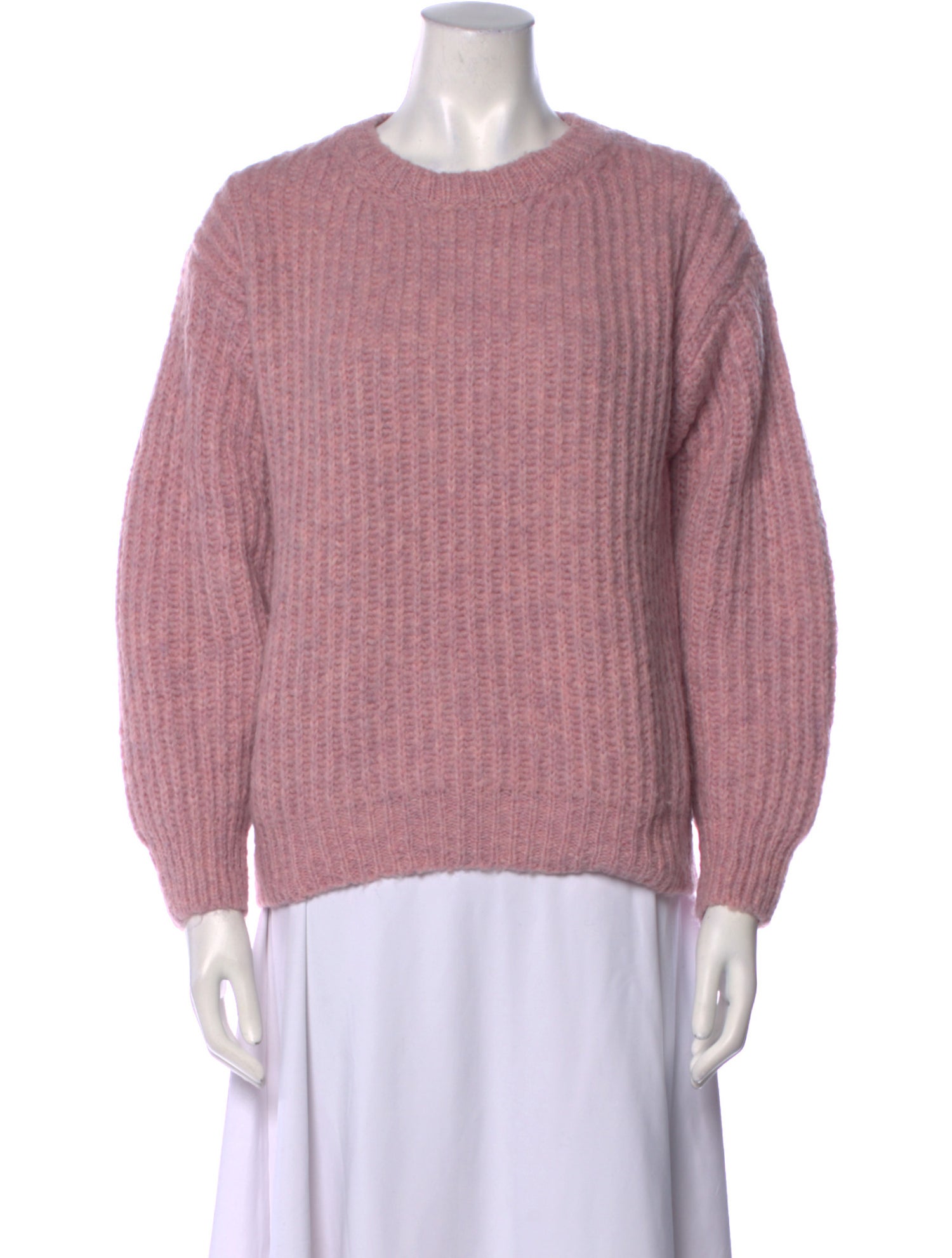 Sandro Crew Neck Sweater - Pink Knitwear, Clothing - WS2170642 | The ...