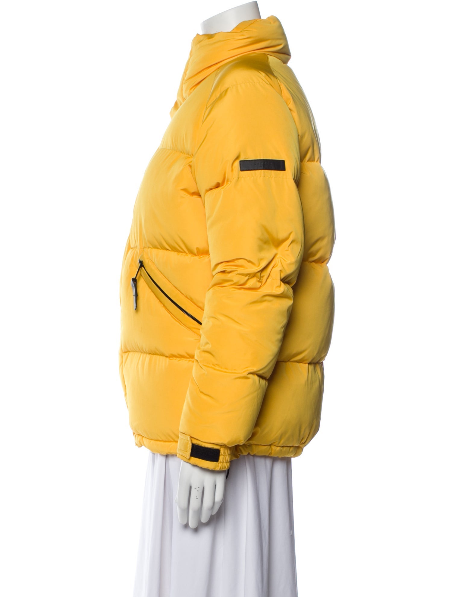 Moncler Down Jacket - Yellow Jackets, Clothing - MOC135404 | The RealReal