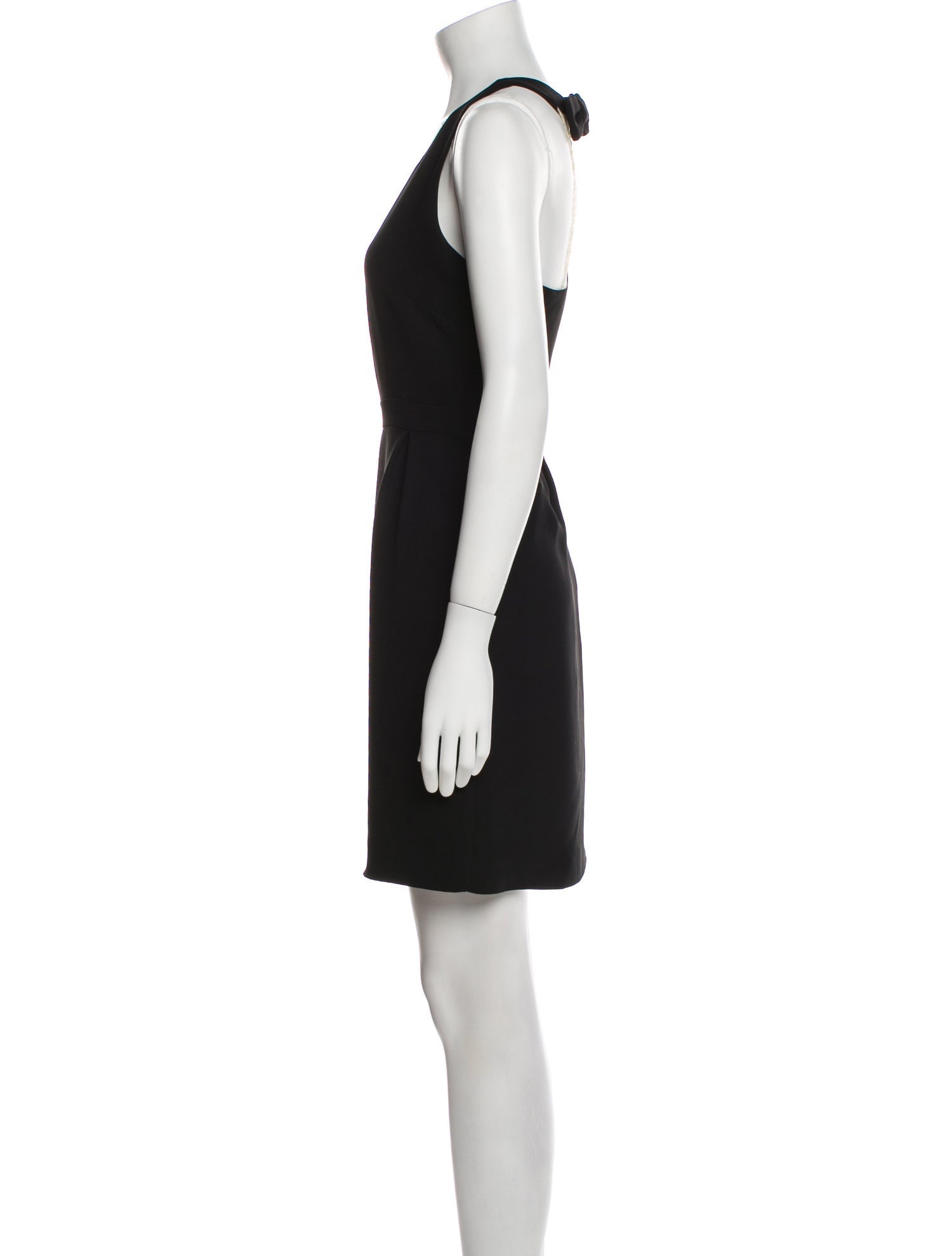 Alice + Olivia Bateau Neckline Mini Dress w/ Tags - Black Dresses ...