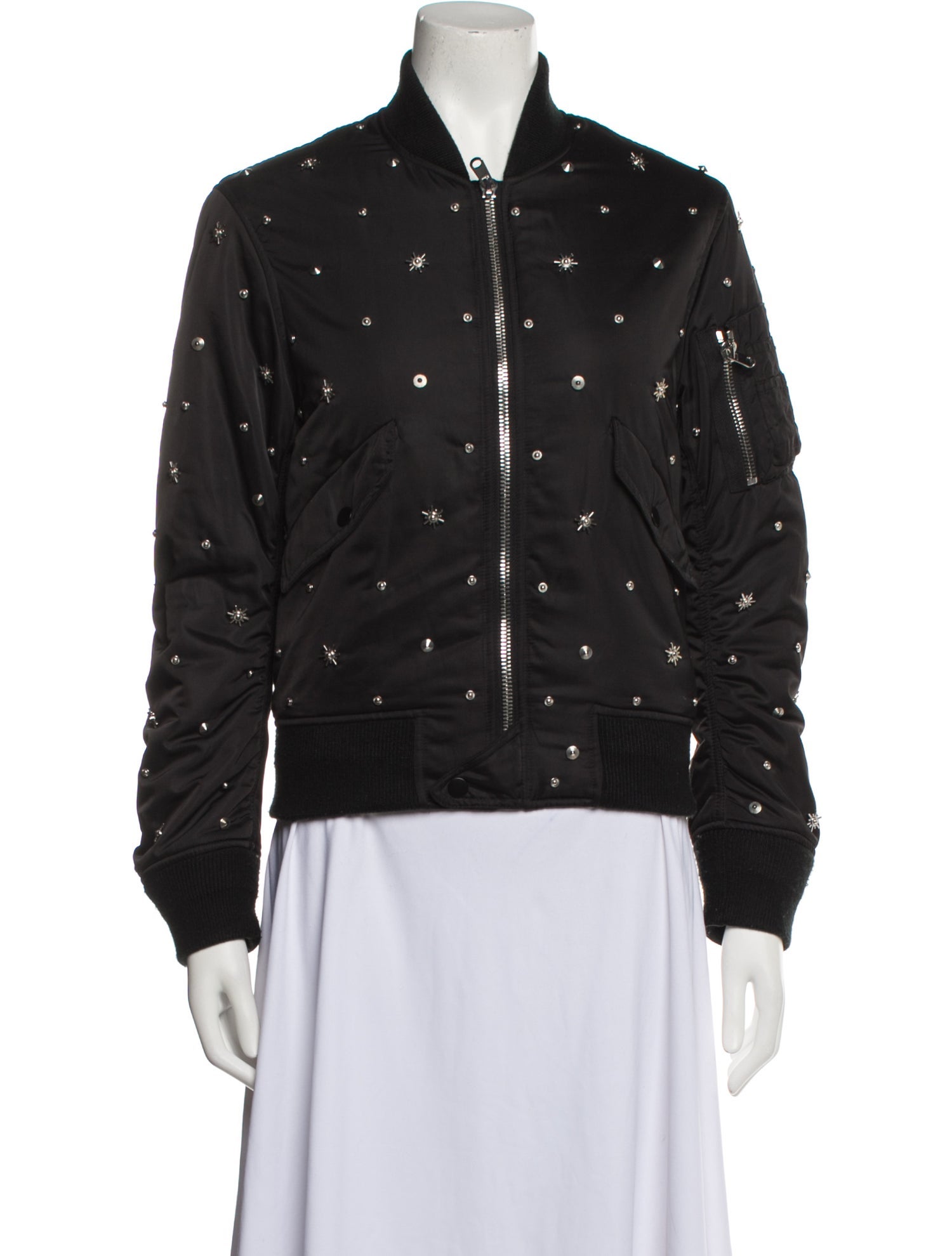 Sandro Bomber Jacket - Black Jackets, Clothing - WS2180108 | The RealReal