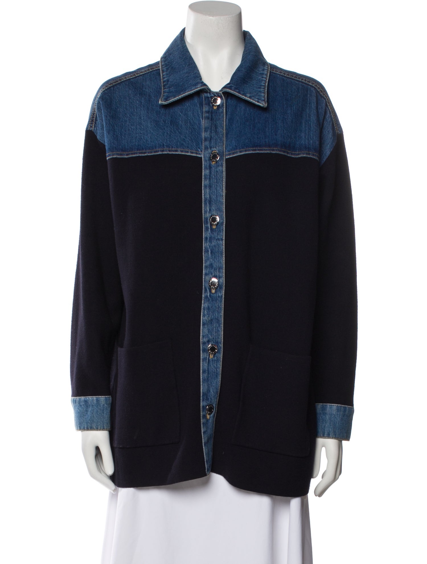 Sandro Denim Jacket - Black Jackets, Clothing - WS2181539 | The RealReal