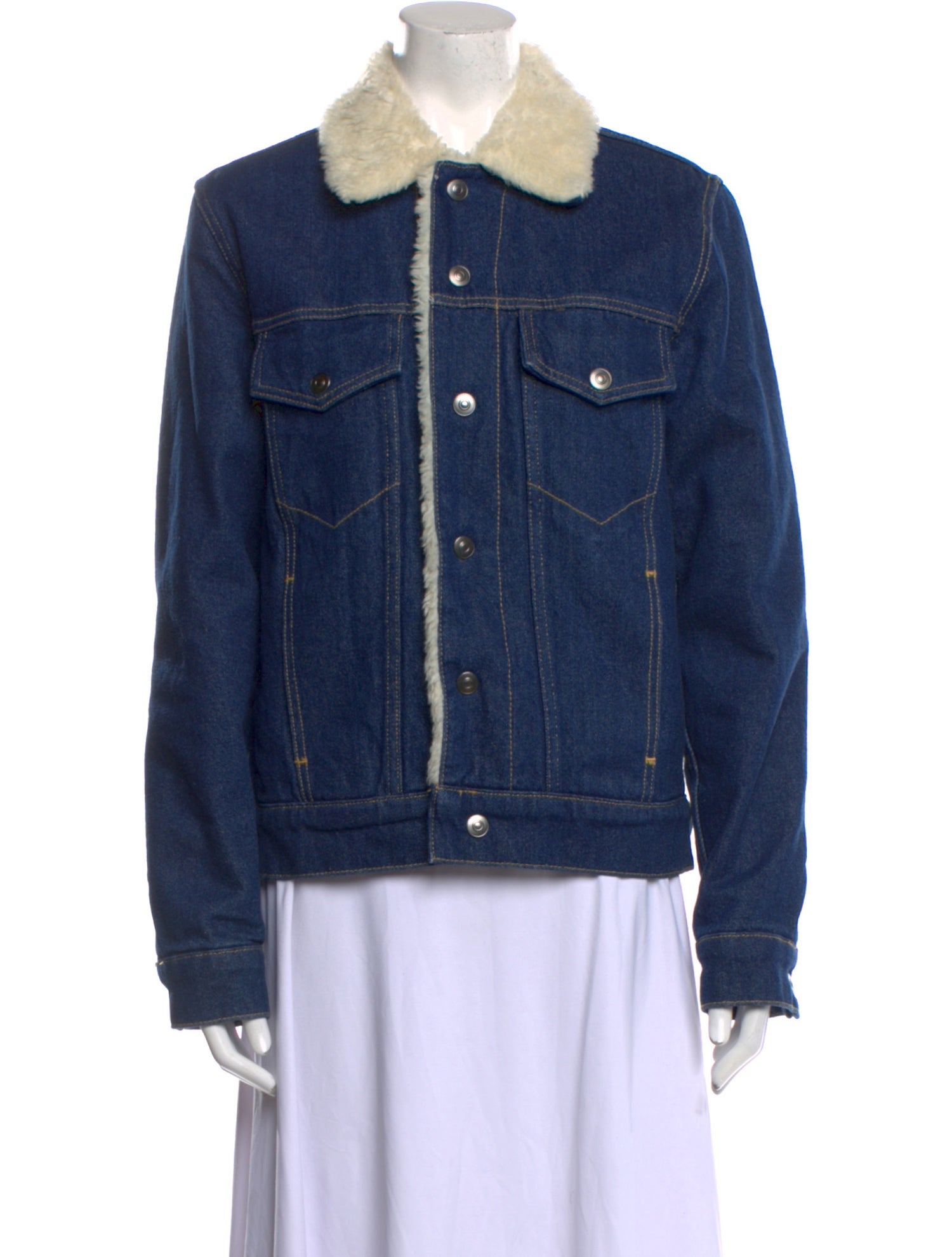 Sandro Denim Jacket - Blue Jackets, Clothing - WS2183310 | The RealReal