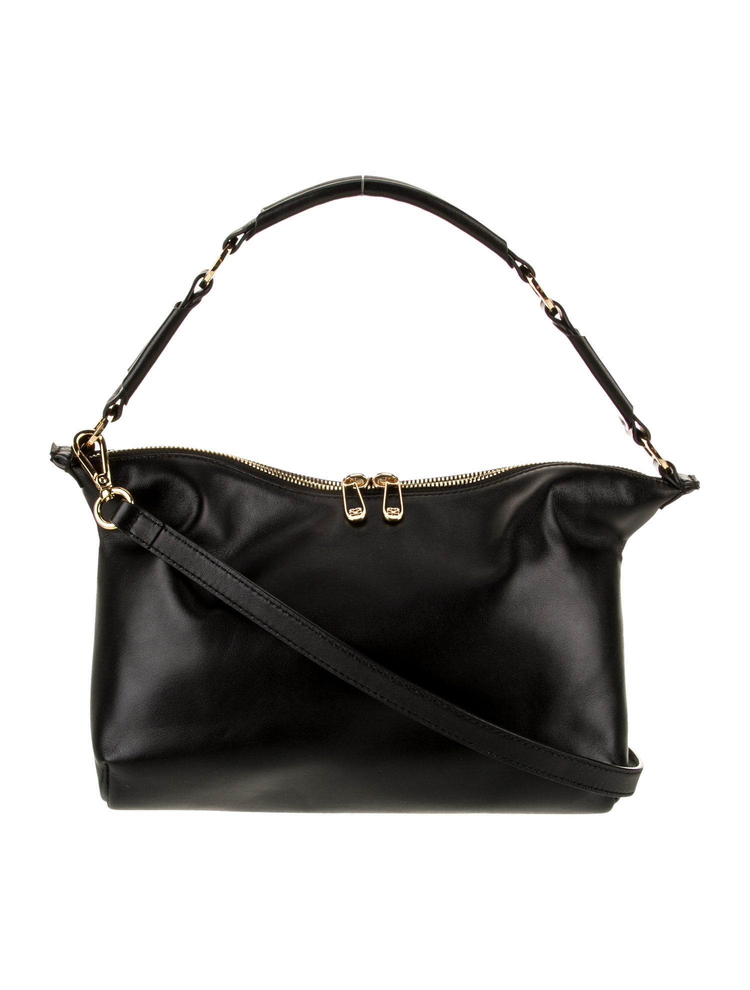 Sandro Leather Shoulder Bag - Green Shoulder Bags, Handbags - WS2189746 ...