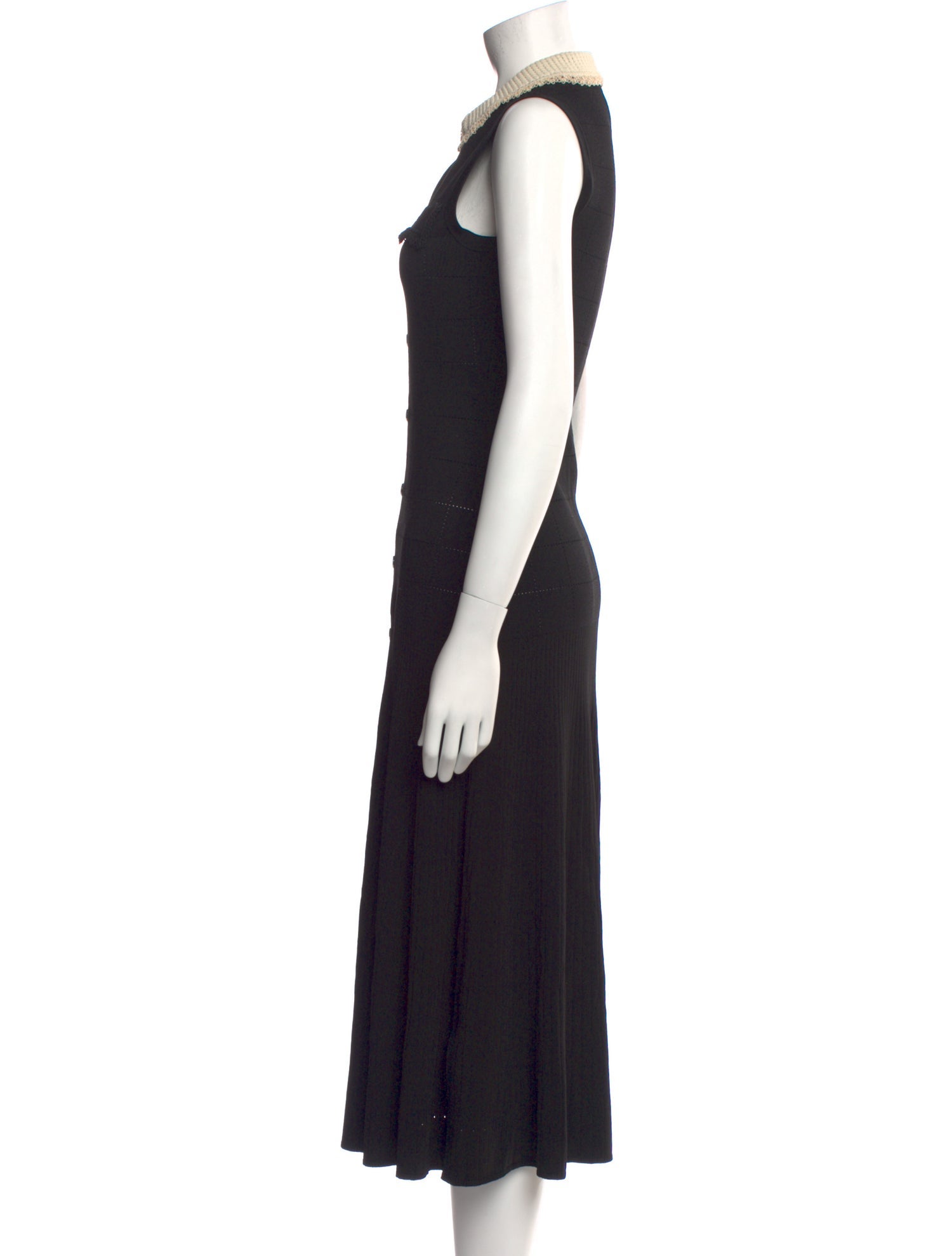 Sandro Midi Length Dress - Black Dresses, Clothing - WS2192436 | The ...