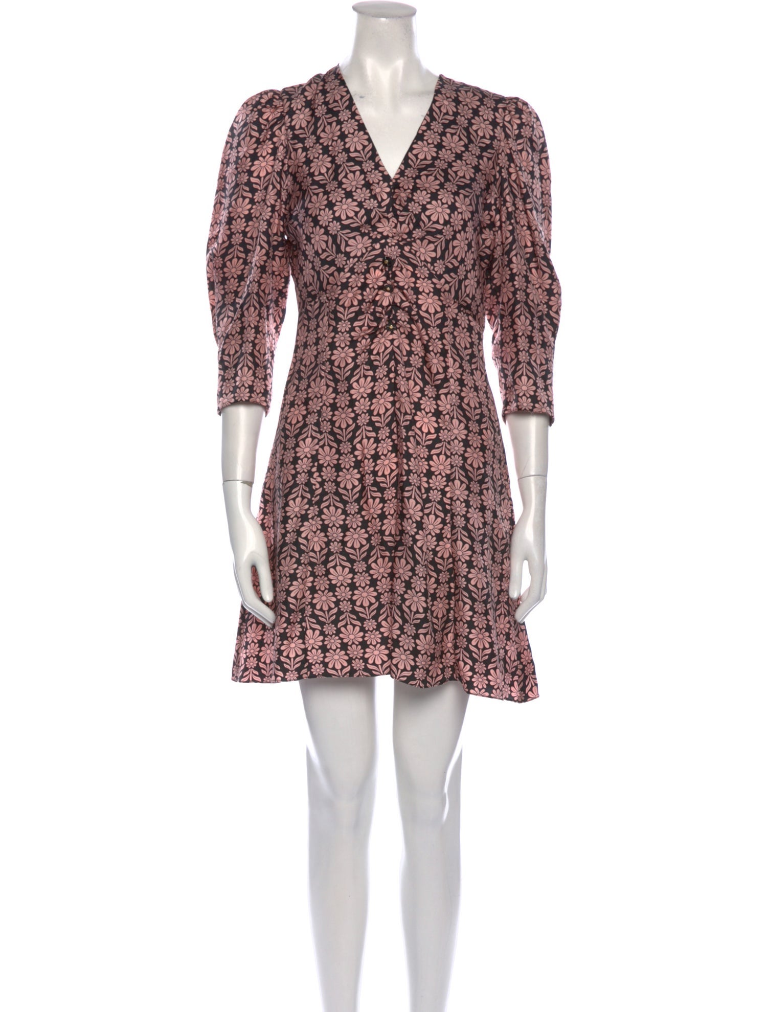 Sandro Silk Mini Dress - Pink Dresses, Clothing - WS2194089 | The RealReal
