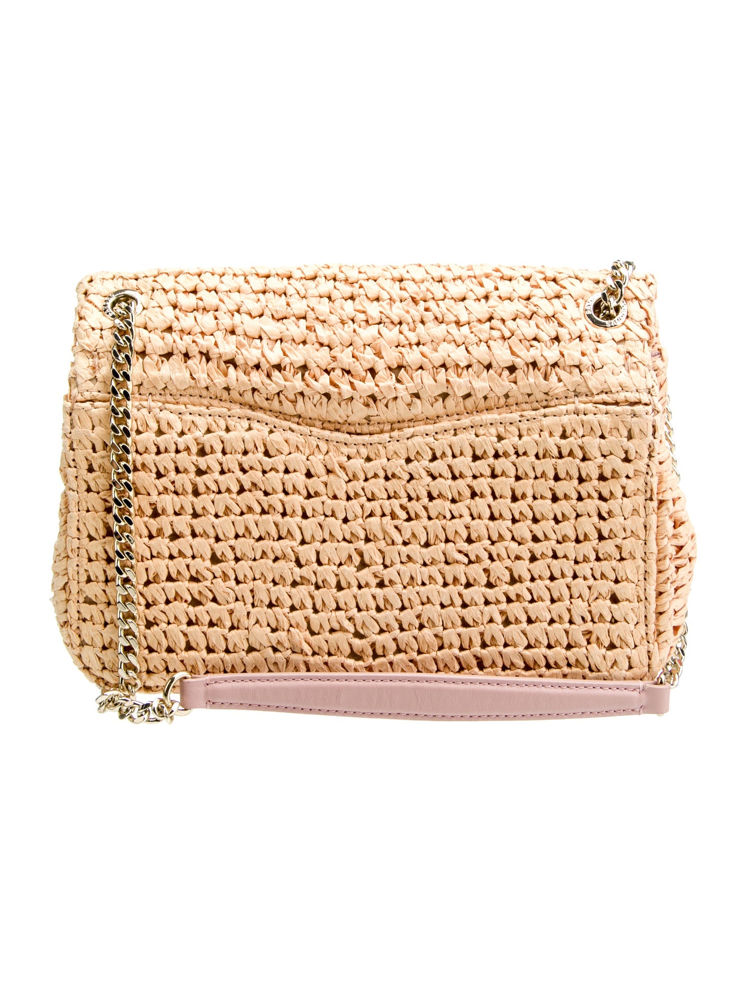 Sandro Raffia Shoulder Bag - Neutrals Shoulder Bags, Handbags ...
