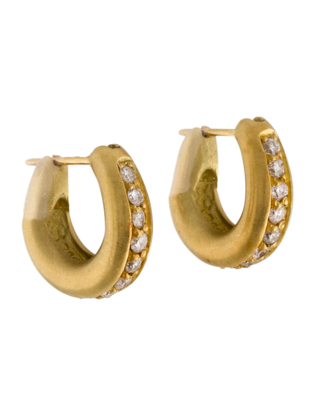 Fendi 'F Is Fendi' Hoop Earrings - Gold-Tone Metal Hoop, Earrings ...