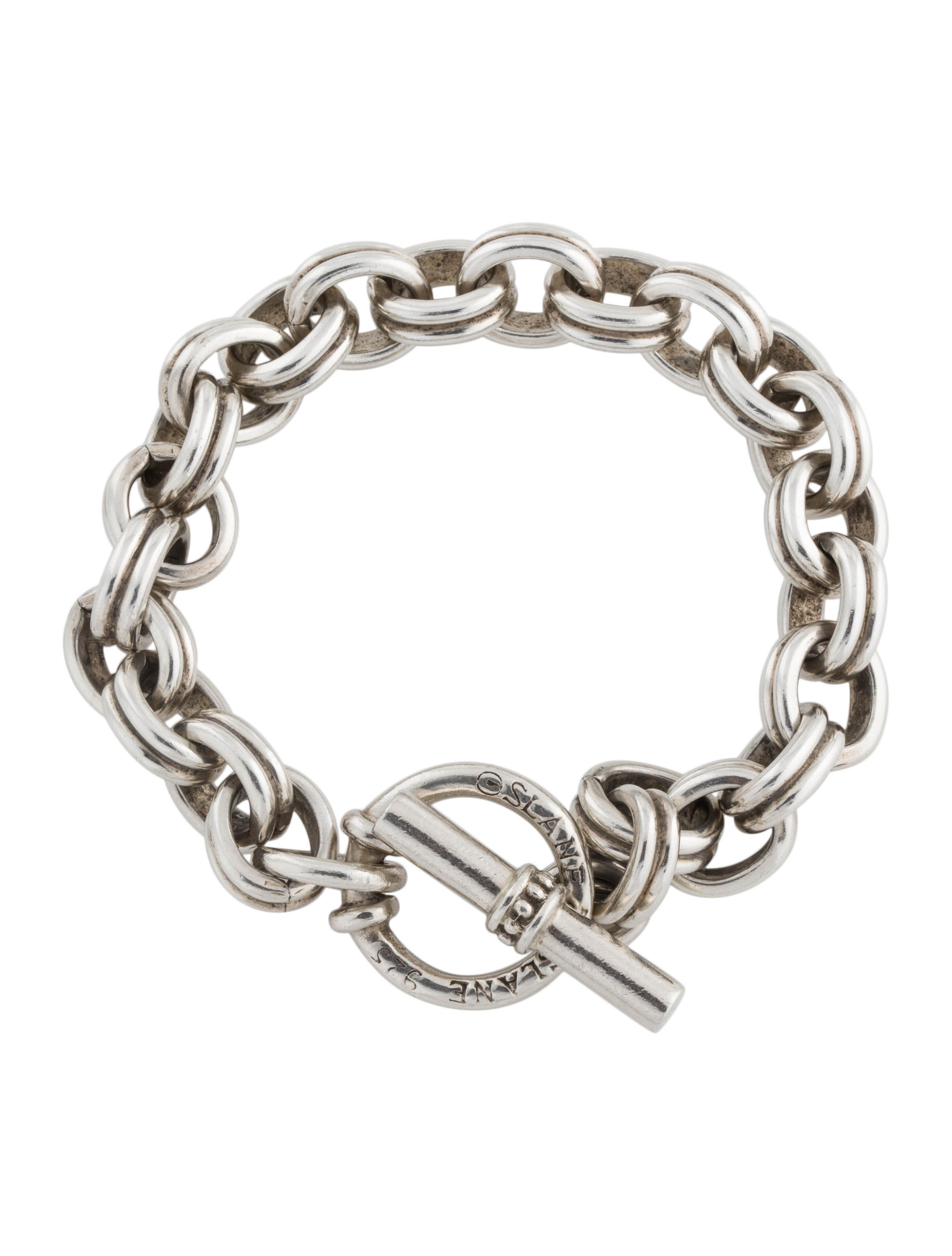Slane Link Bracelet - Sterling Silver Link, Bracelets - WS521936 | The ...