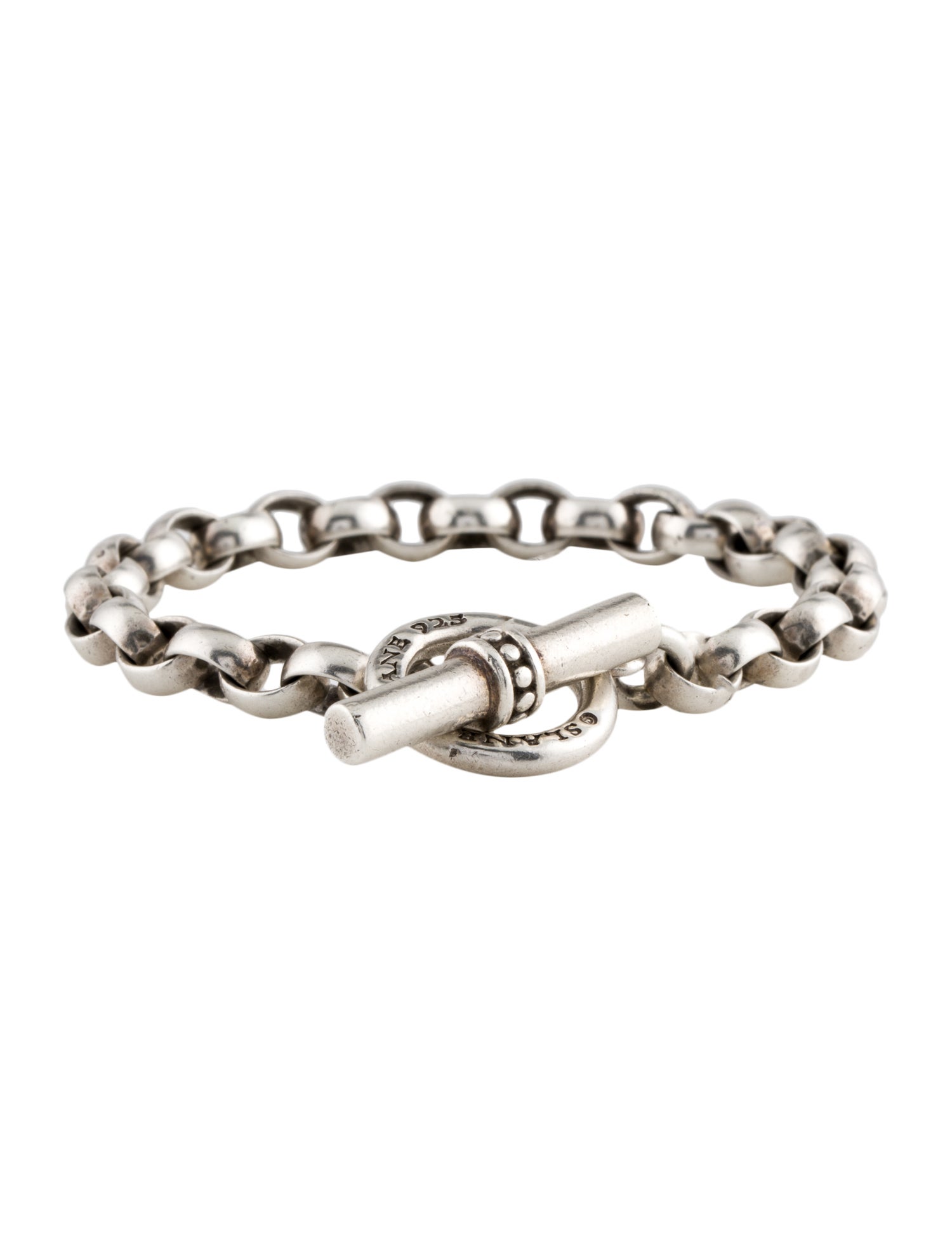 Slane Toggle Link Bracelet - Sterling Silver Link, Bracelets - WS522157 | The RealReal