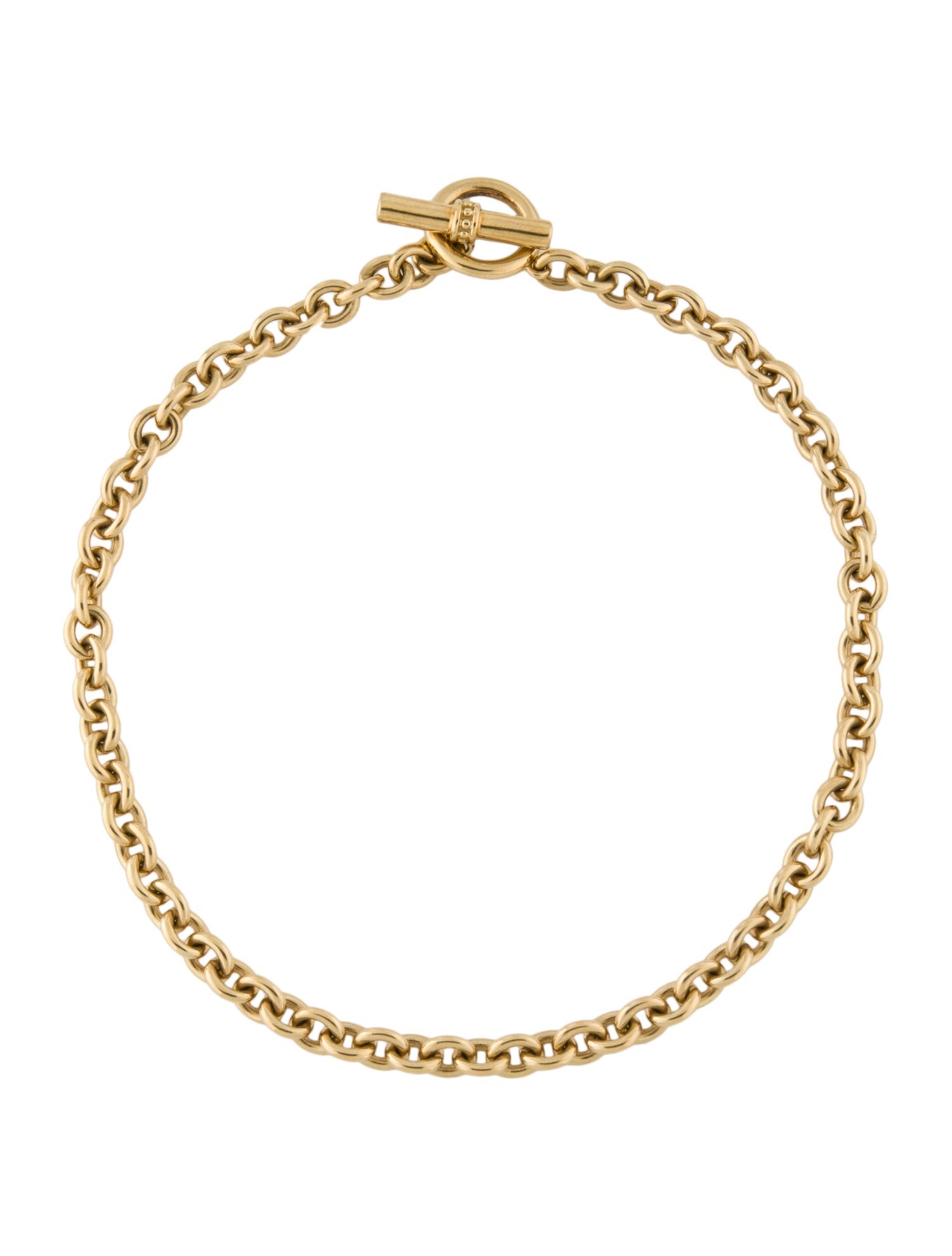 Slane 18K Toggle Chain Necklace - 18K Yellow Gold Collar, Necklaces ...