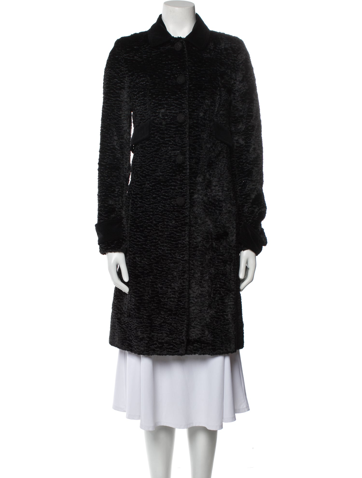 Sara Berman Coat - Black Coats, Clothing - WS820137 | The RealReal