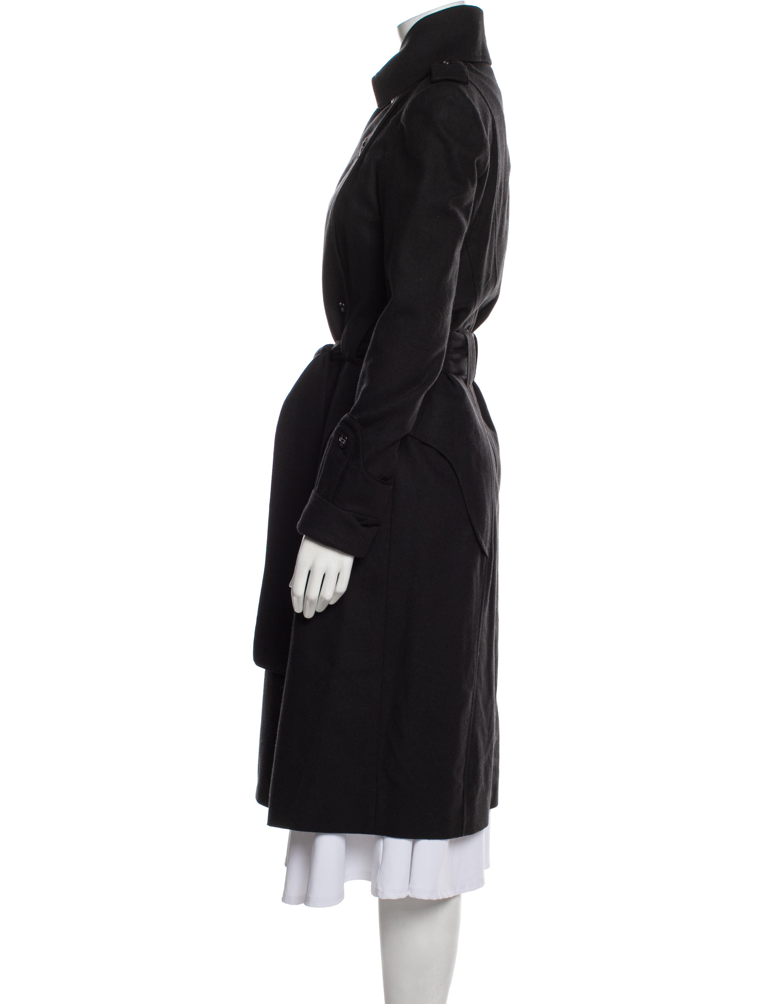 Sass & Bide Trench Coat - Black Coats, Clothing - WSA21384 | The RealReal