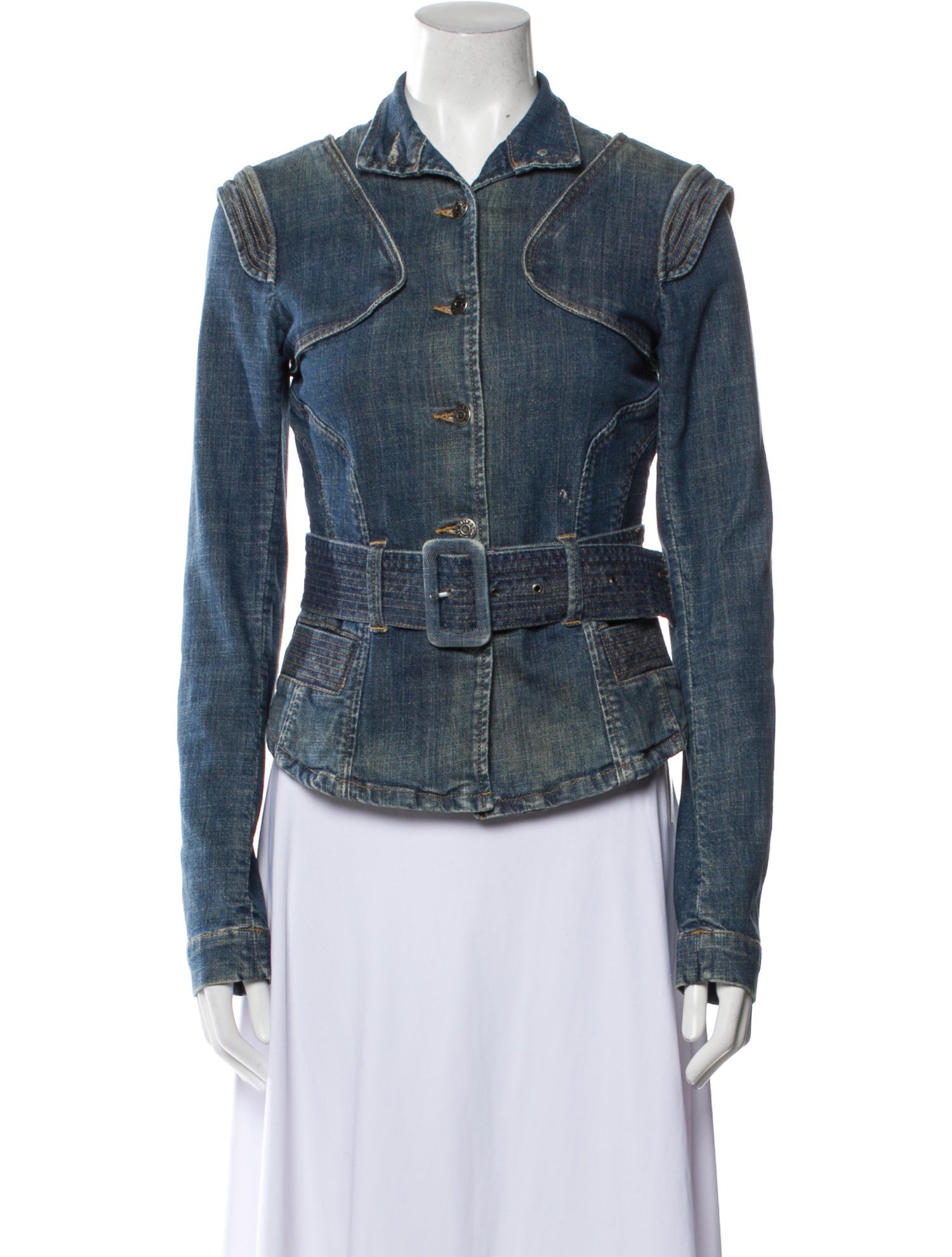 Sass & Bide Denim Jacket - Blue Jackets, Clothing - WSA21453 | The RealReal