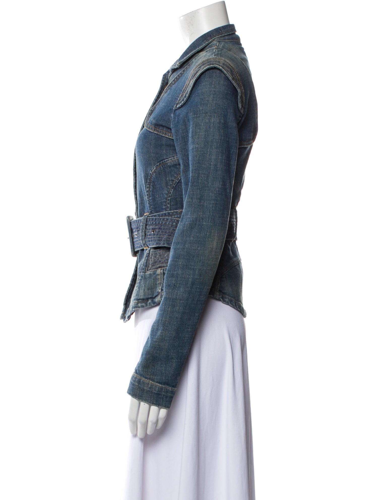 Sass & Bide Denim Jacket - Blue Jackets, Clothing - WSA21453 | The RealReal