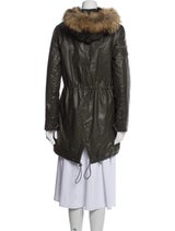 SAM. Fur Coat - Green Coats, Clothing - WSAMM24600 | The RealReal