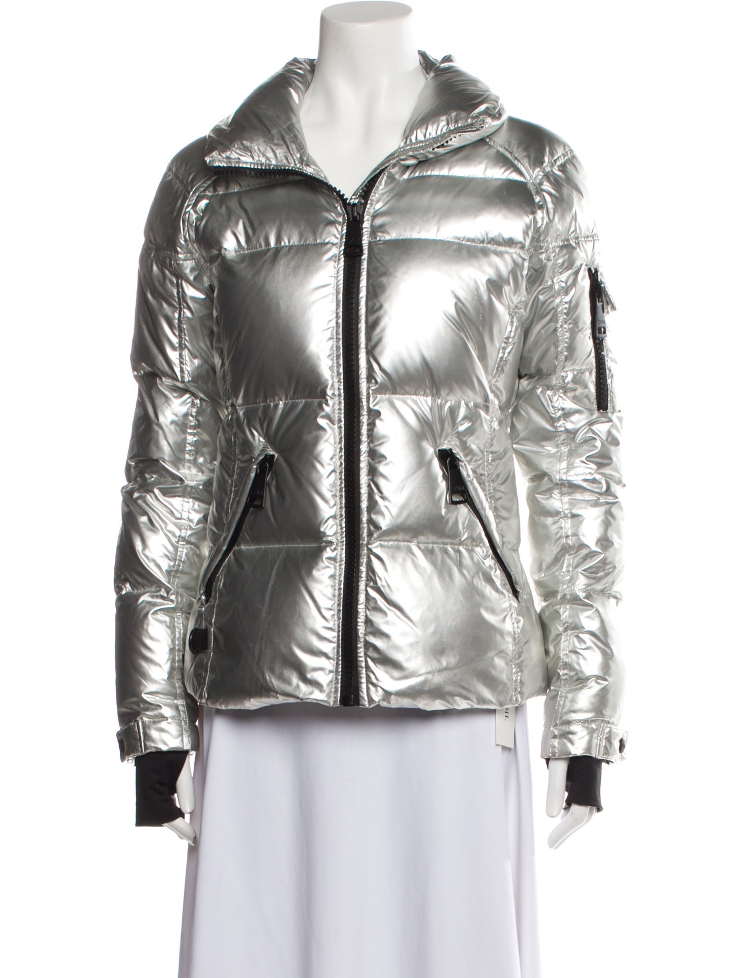 SAM. Down Jacket - Metallic Jackets, Clothing - WSAMM26145 | The RealReal