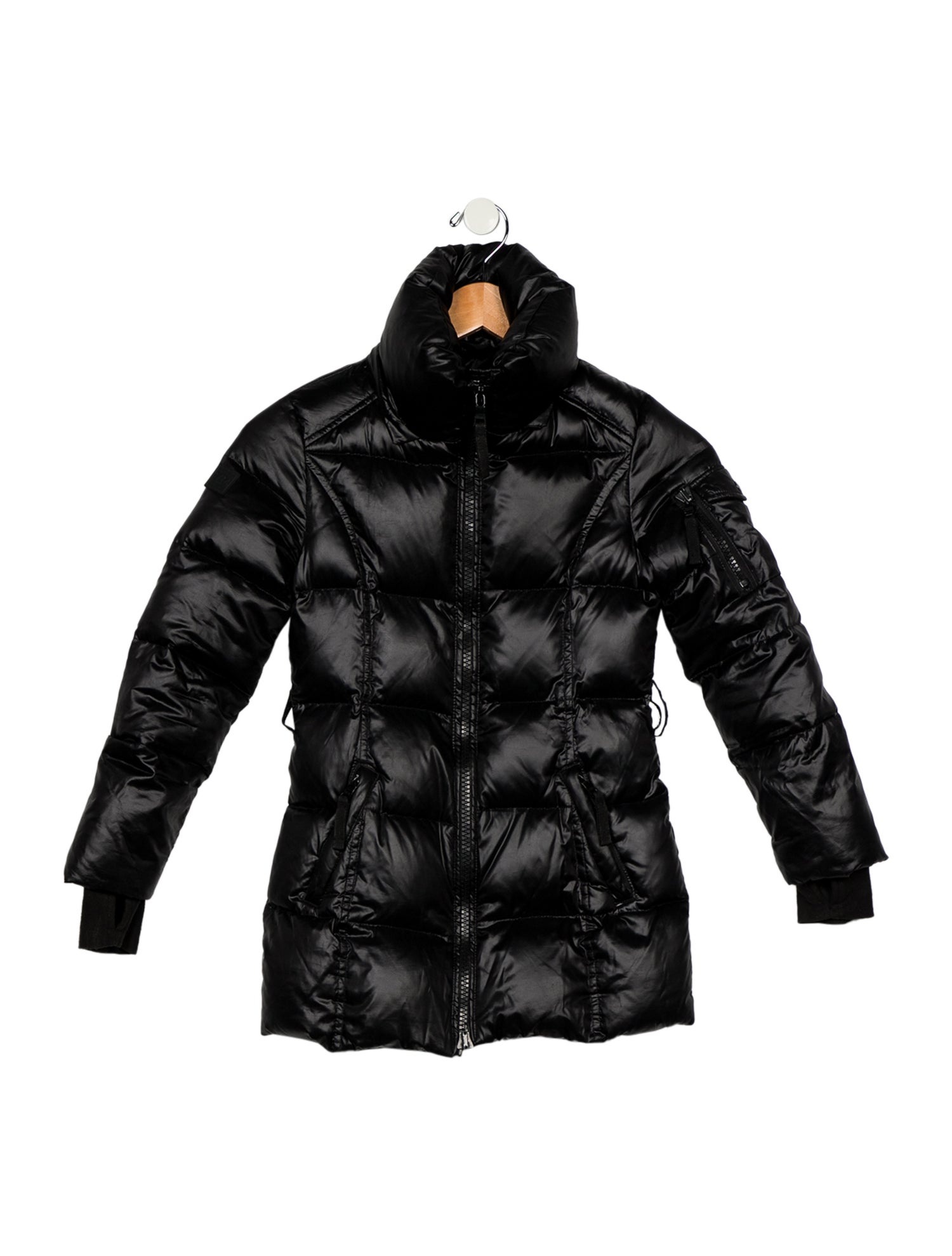 SAM. Girls' Down Puffer Coat - Black Sizes 7-16, Girls - WSAMM26382 ...