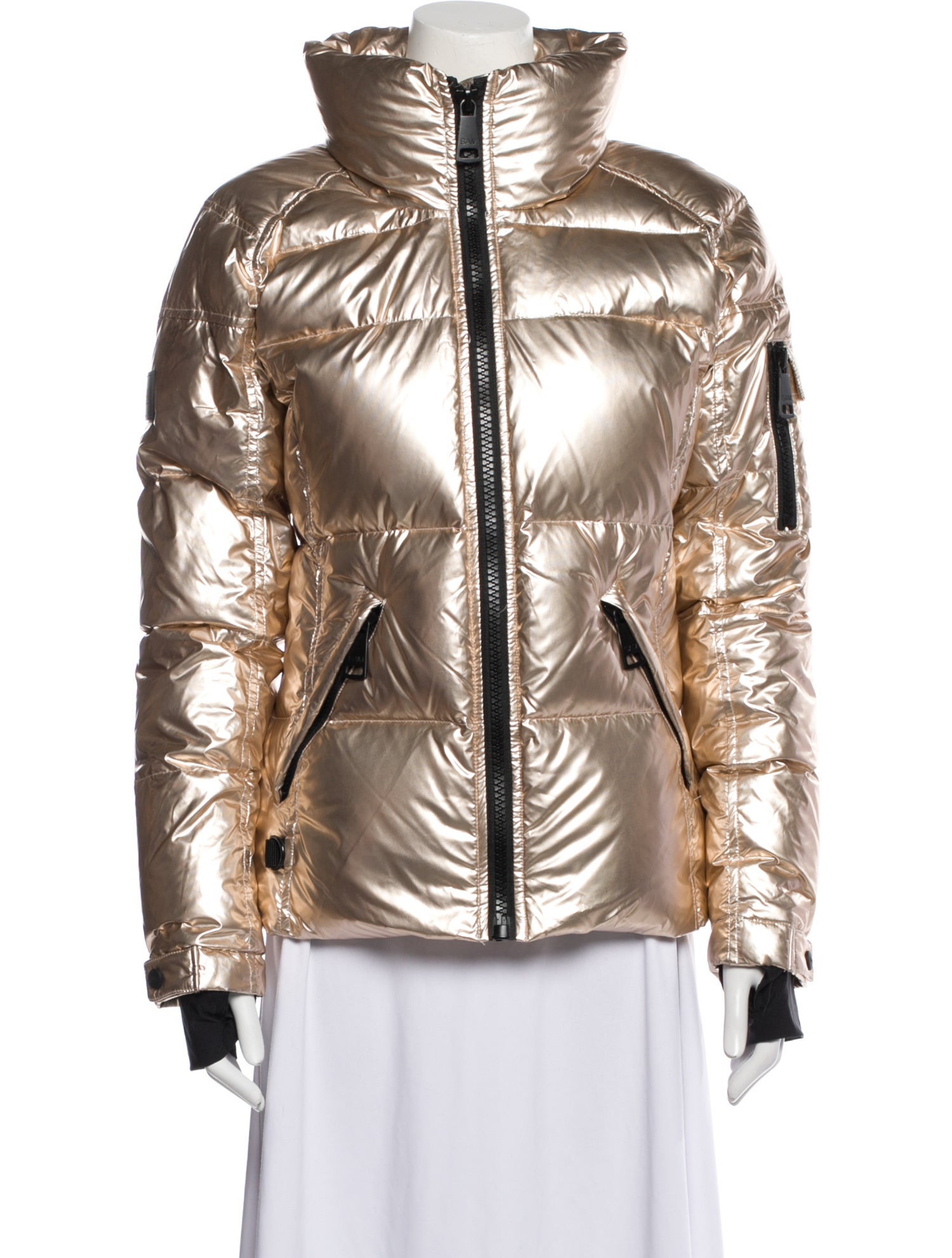 SAM. Down Jacket - Gold Jackets, Clothing - WSAMM27557 | The RealReal