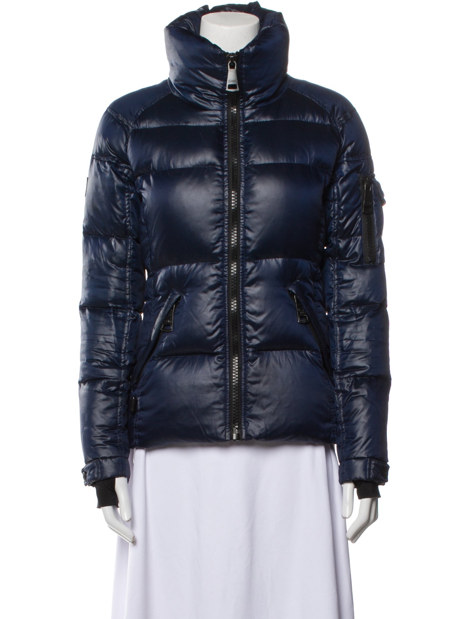 SAM. Down Jacket - Blue Jackets, Clothing - WSAMM28107 | The RealReal