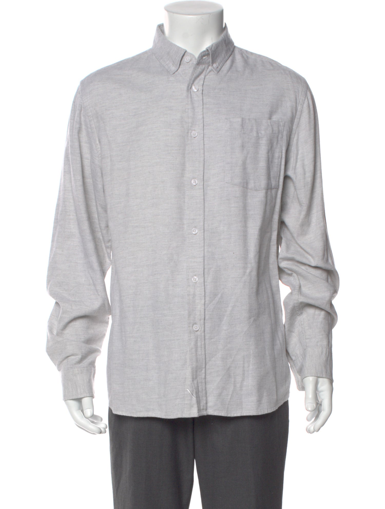 Saturdays New York City Long Sleeve Shirt - Grey Casual Shirts ...