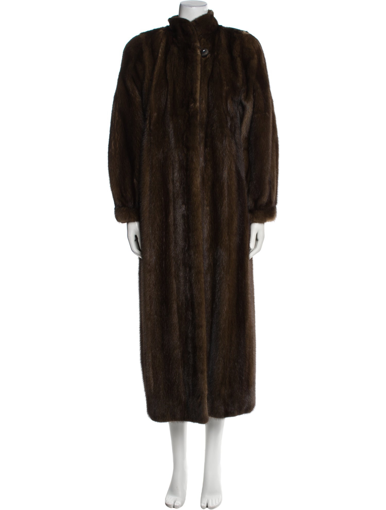 Saga Mink Mink Fur Coat - Brown Coats, Clothing - WSAQK20086 | The RealReal