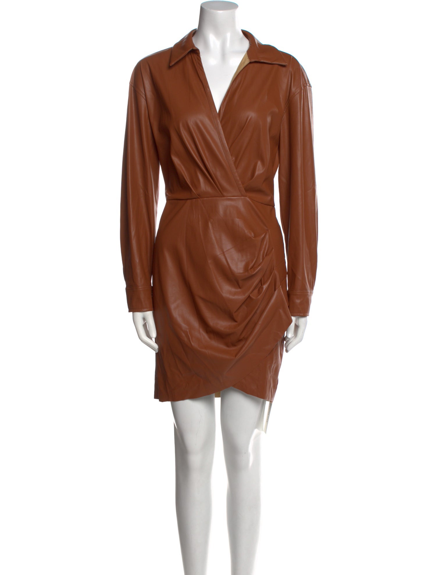 Saylor Mini Dress - Brown Dresses, Clothing - WSAYL25801 | The RealReal