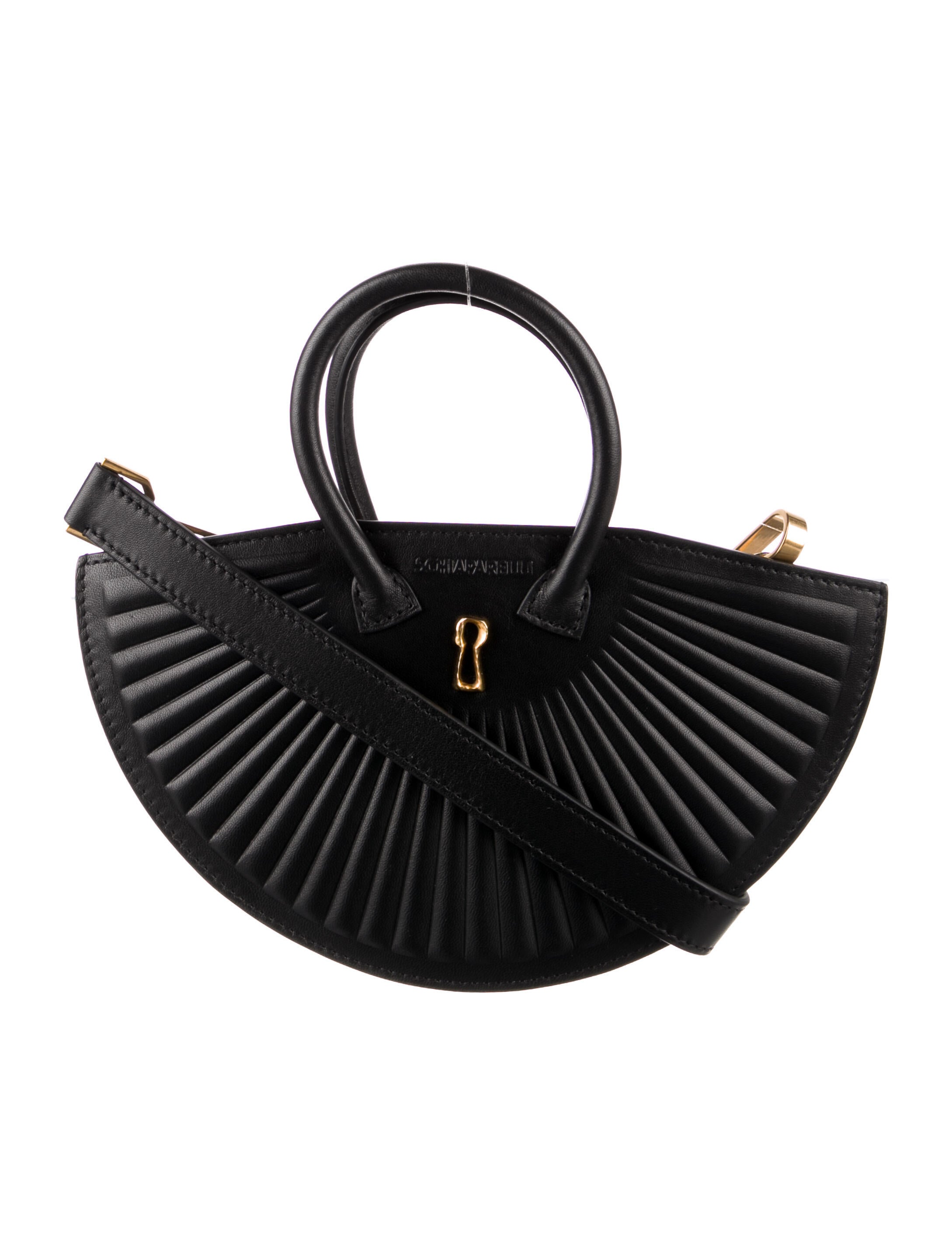 Schiaparelli Leather Handle Bag - Black Handle Bags, Handbags ...