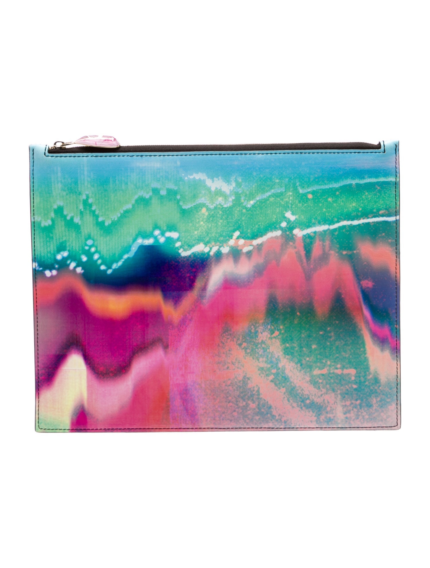 Schiaparelli Leather Clutch - Green Clutches, Handbags - WSCHP20855 ...