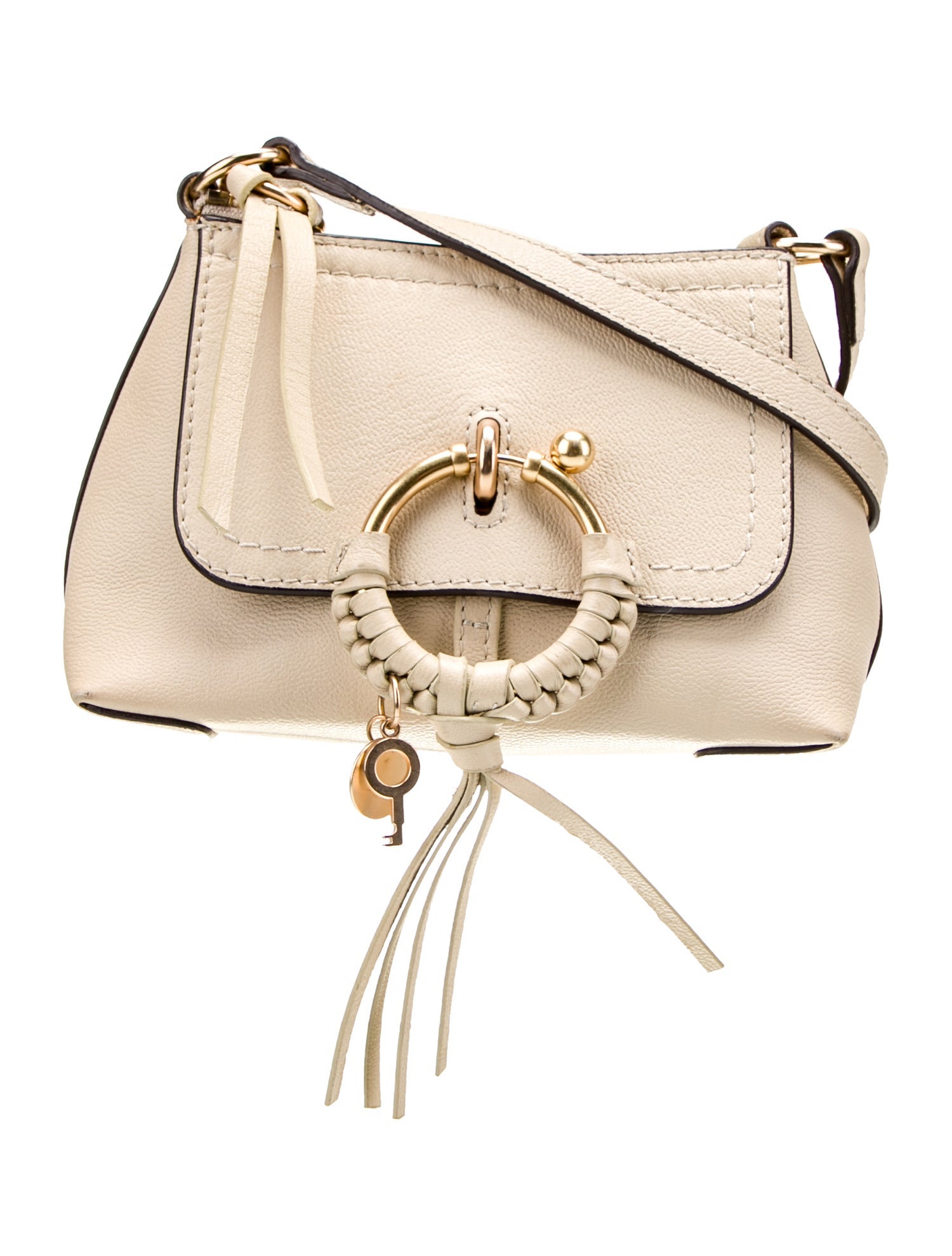 See by Chloé Leather Crossbody Bag - Neutrals Crossbody Bags, Handbags ...
