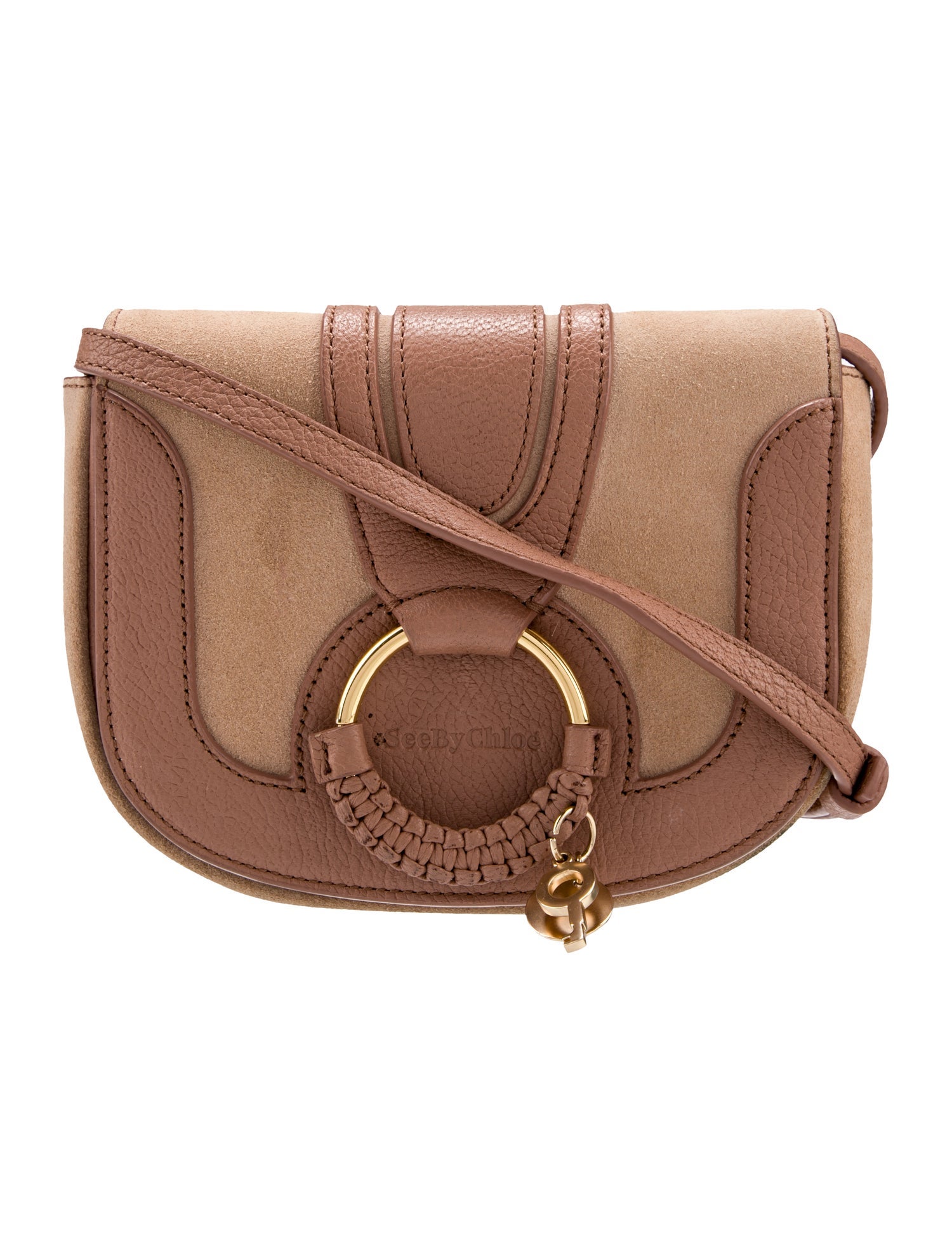 See by Chloé Suede Crossbody Bag - Neutrals Crossbody Bags, Handbags ...