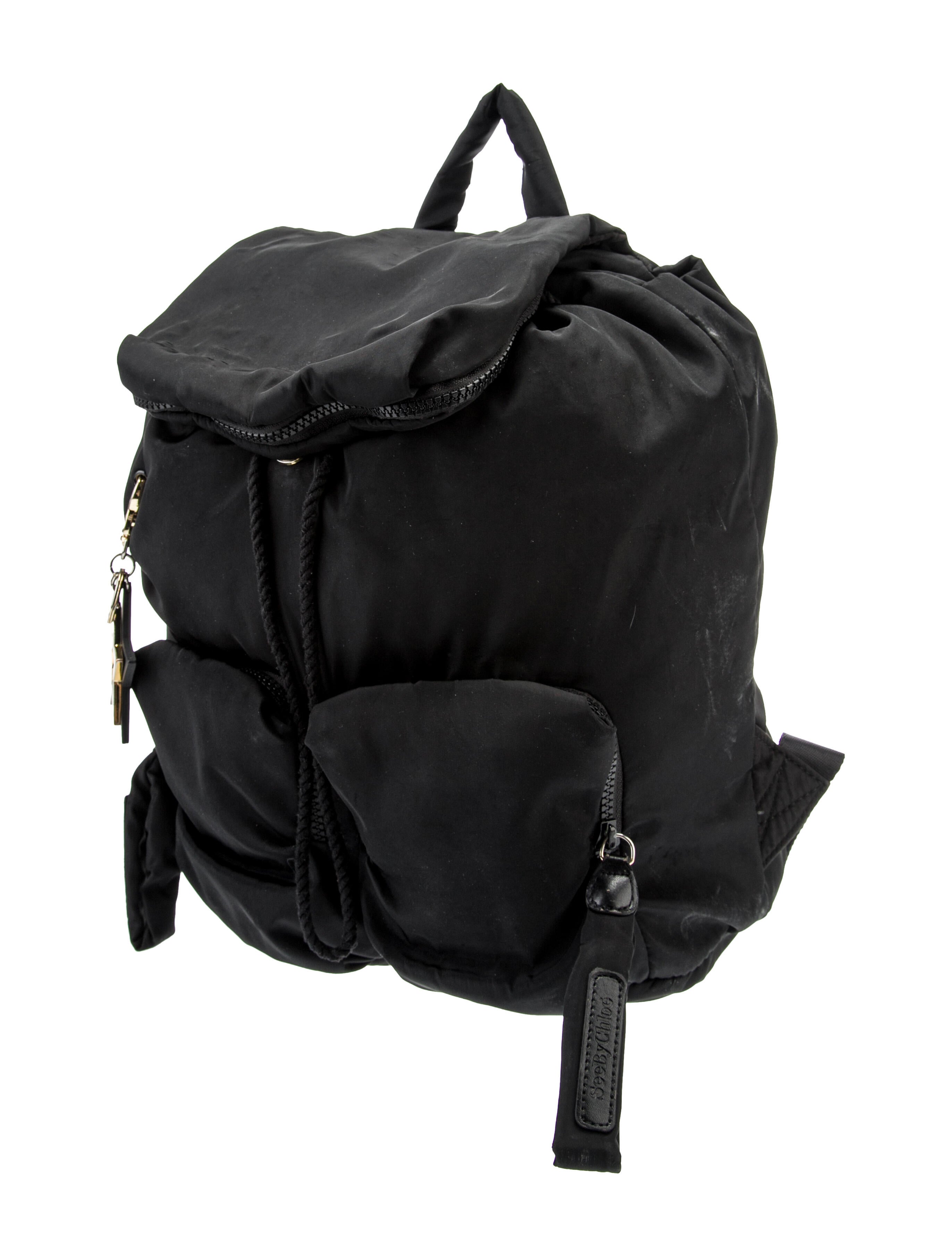 See by Chloé Joy Rider Backpack - Black Backpacks, Handbags - WSE87364 ...