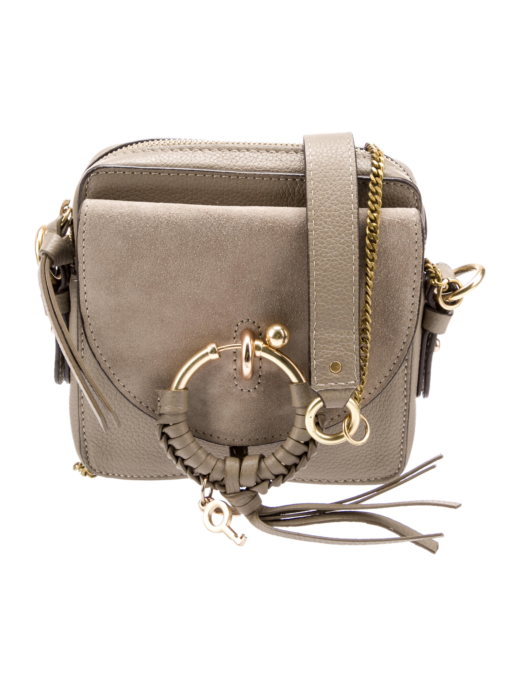 See by Chloé Solid Leather Crossbody Bag - Neutrals Crossbody Bags ...