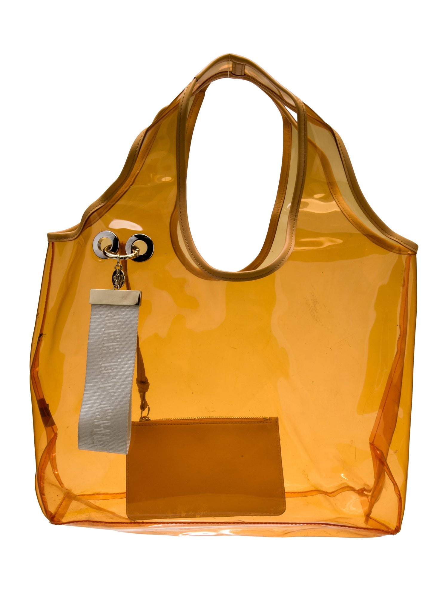 See by Chloé Leather-Trim PVC Tote - Orange Totes, Handbags - WSE95095 ...