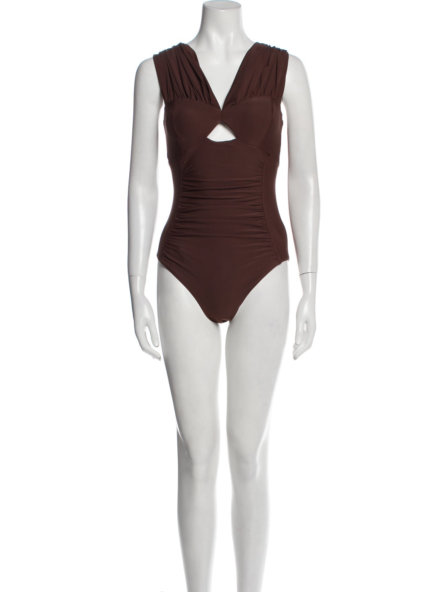Self-Portrait One-Piece w/ Tags - Brown Swimwear, Clothing - WSELF63804 ...