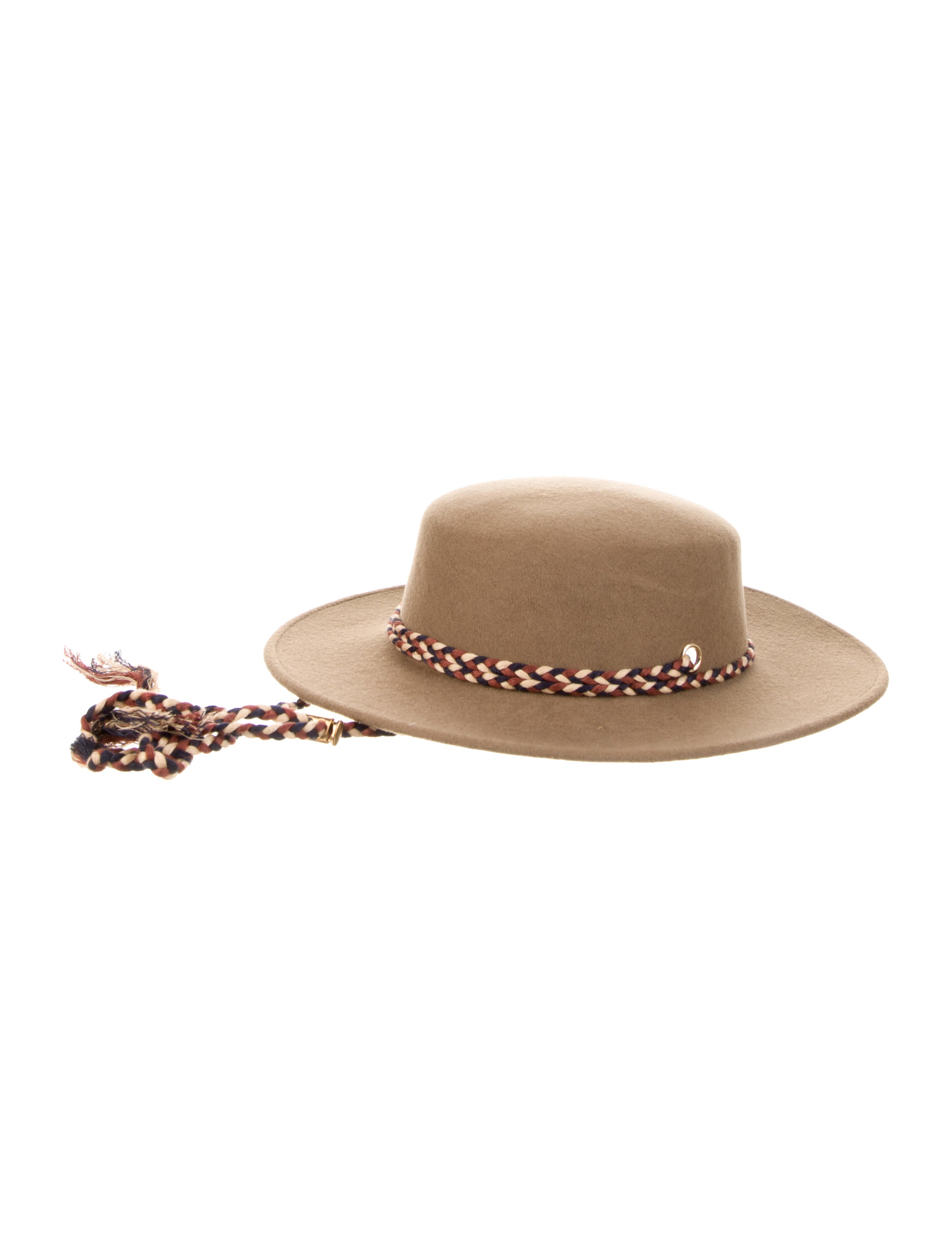 Sensi Studio Long Brim Cordovan Hat - Brown Hats, Accessories ...