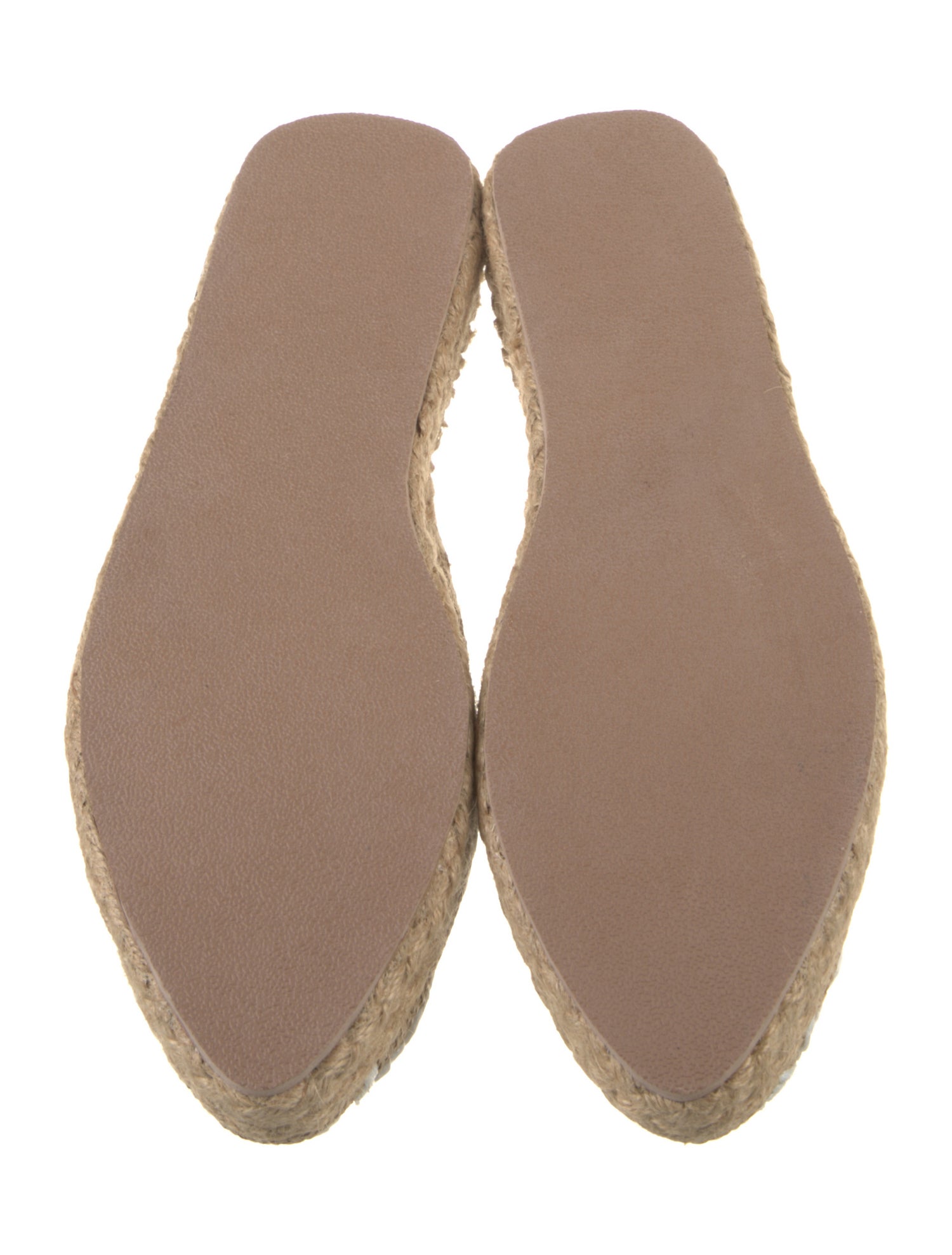 Serpui Jute Floral Print Espadrilles - Neutrals Flats, Shoes - WSERI20138 | The RealReal