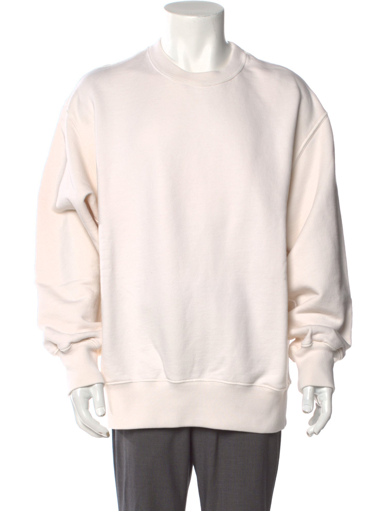 Yeezy Crew Neck Long Sleeve Sweatshirt w/ Tags - Neutrals Sweatshirts ...