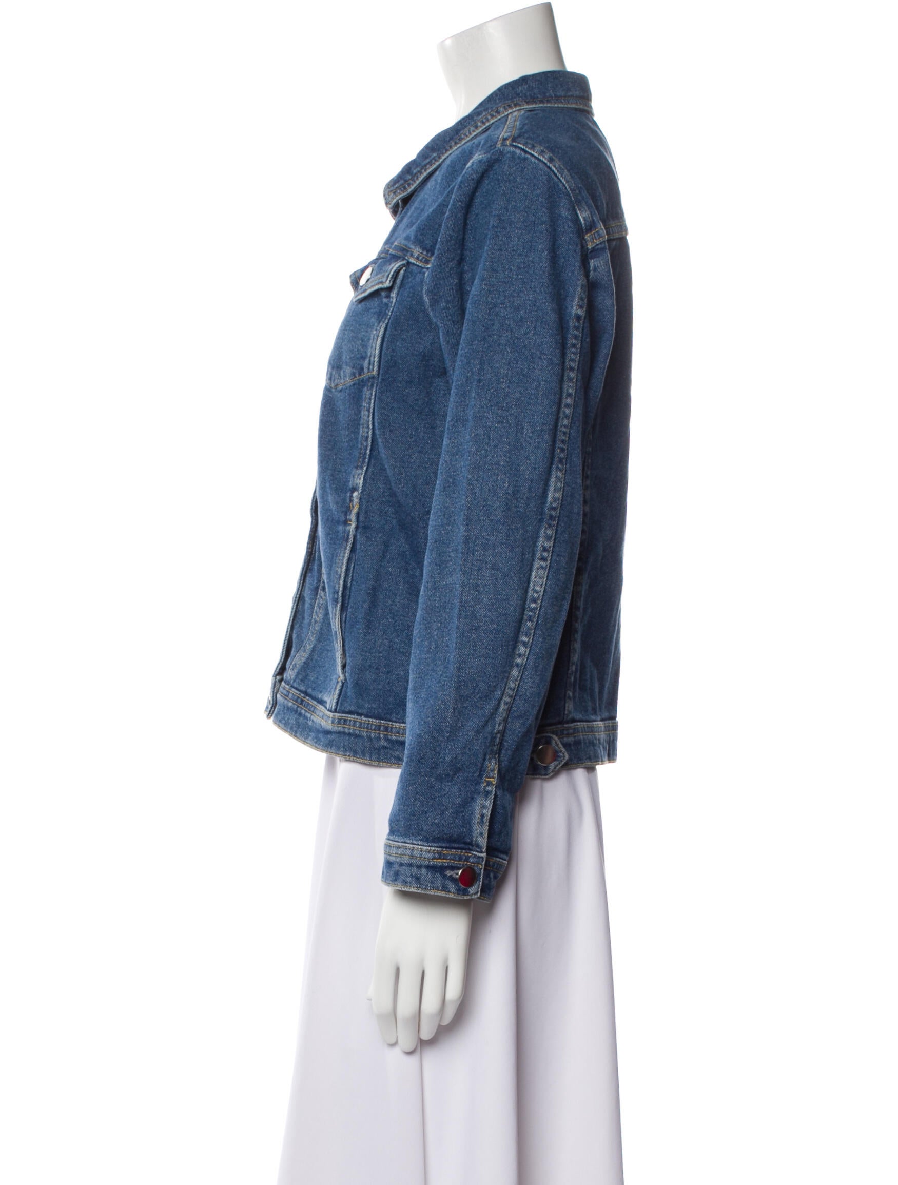Sézane Denim Jacket - Blue Jackets, Clothing - WSEZA24970 | The RealReal