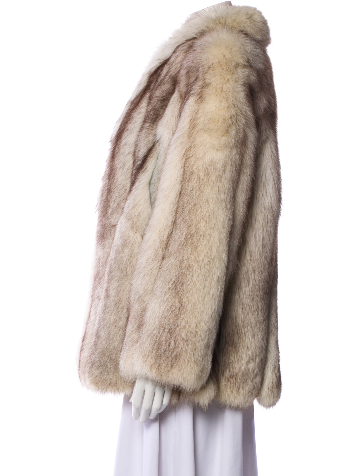 Saga Furs Fox Fur Coat - Neutrals Coats, Clothing - WSFAU20466 | The RealReal