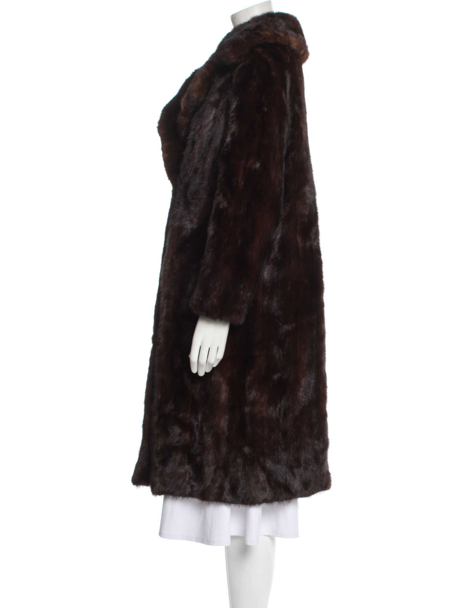 J. Mendel Mink Fur Coat - Brown Coats, Clothing - JME39057 | The RealReal