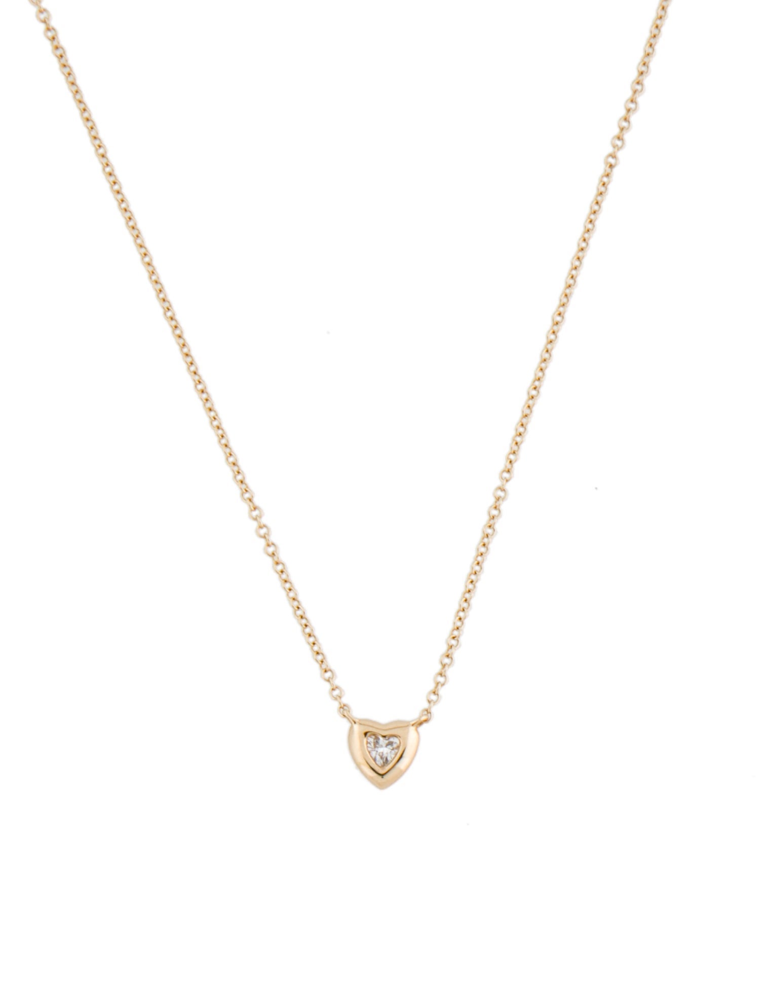 Hermès 18K Diamond Amulettes Kelly Pendant Necklace - 18K Rose Gold ...