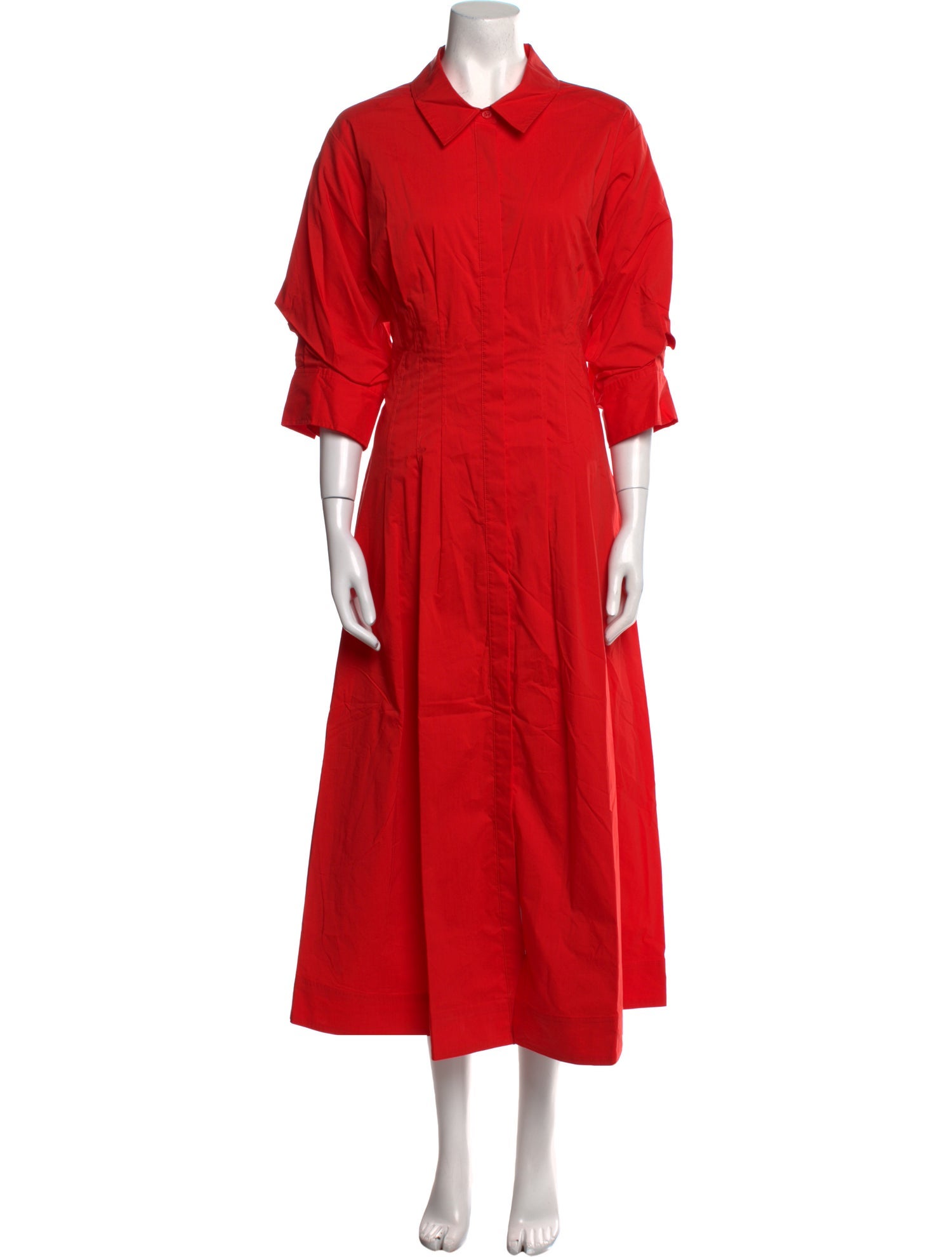 Simkhai Midi Length Dress - Red Dresses, Clothing - WSIMI24722 | The ...