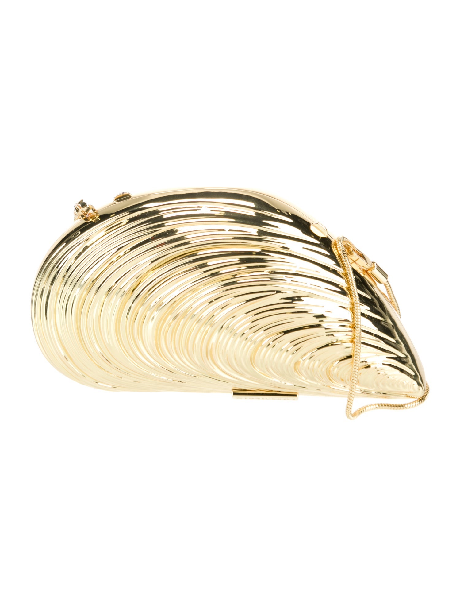 Simkhai Metal Minaudière w/ Tags - Gold Crossbody Bags, Handbags ...