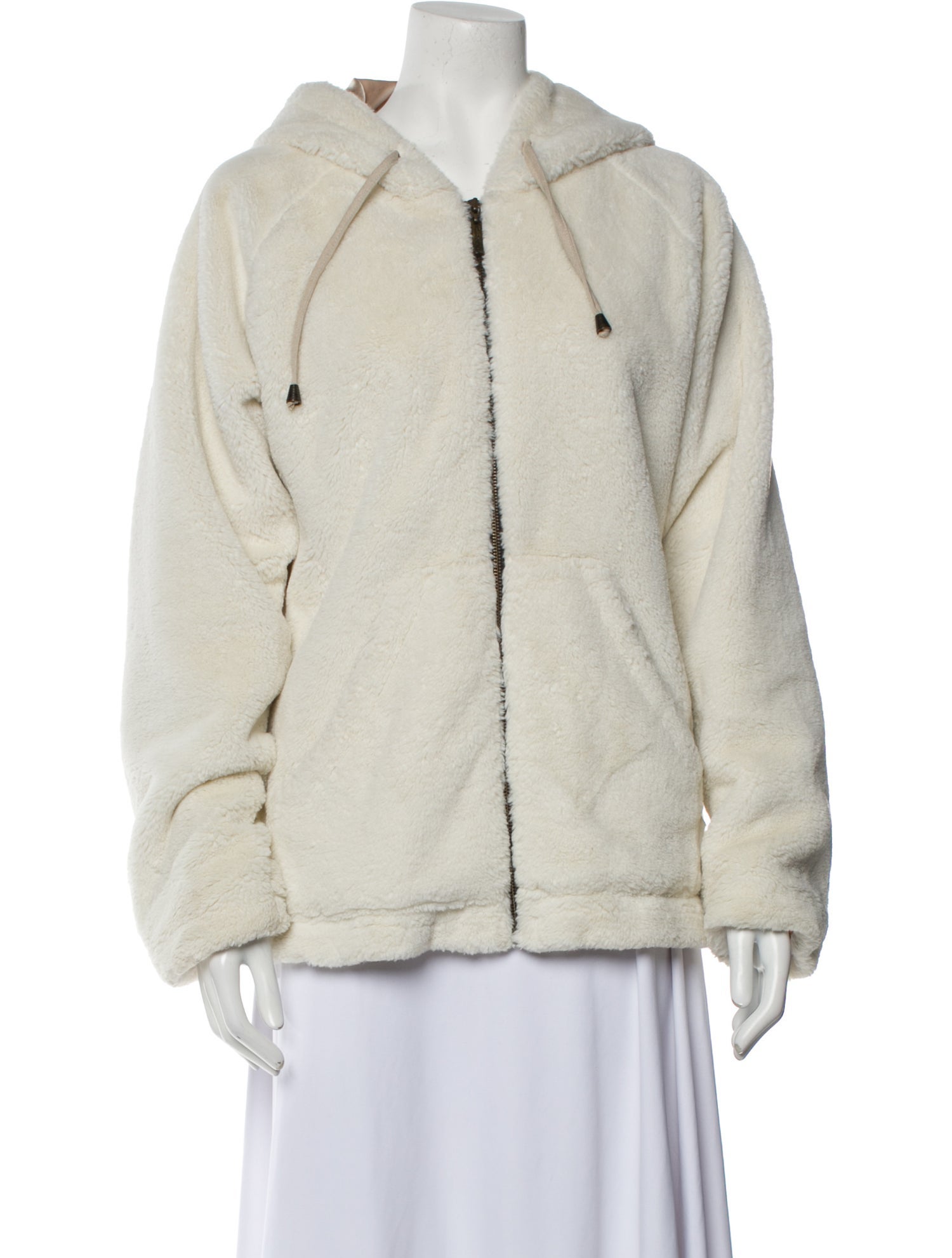 Skea Faux Fur Jacket - White Jackets, Clothing - WSKEA20215 | The RealReal