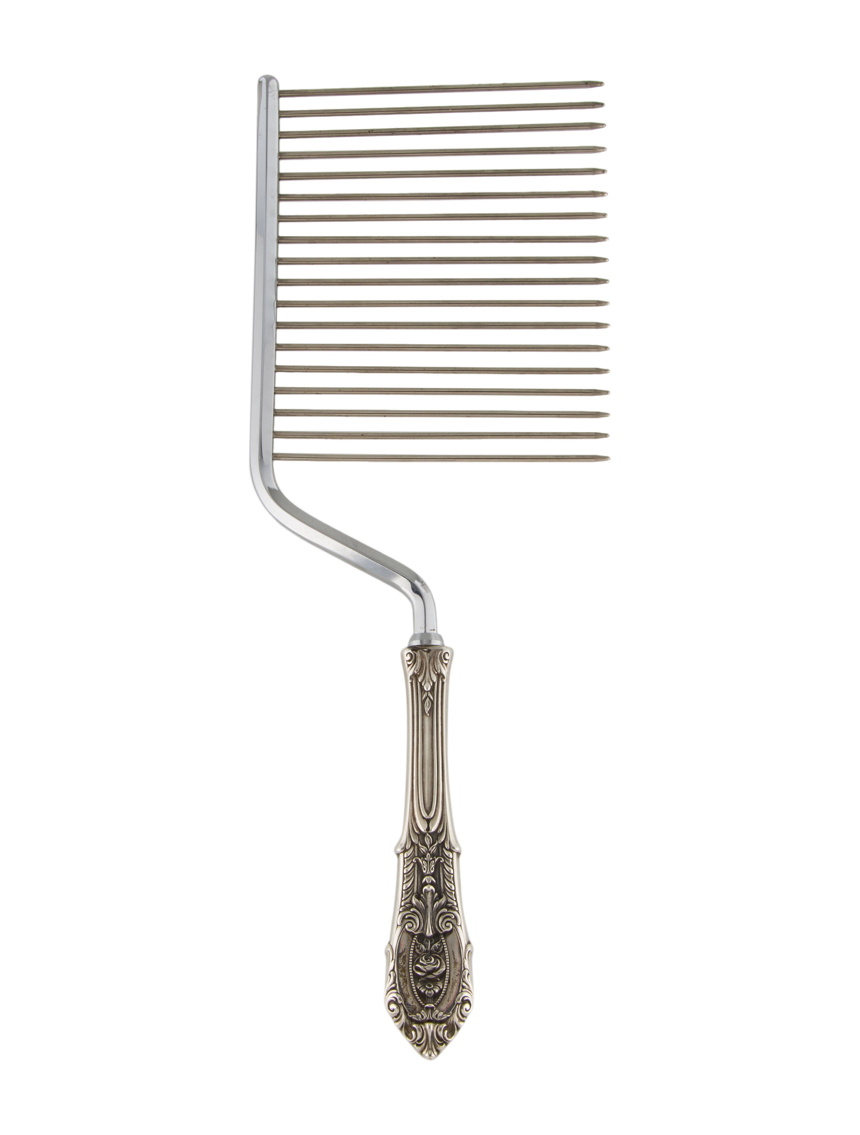 Wallace Silversmiths 84-Piece Rose Point Sterling Flatware Set ...