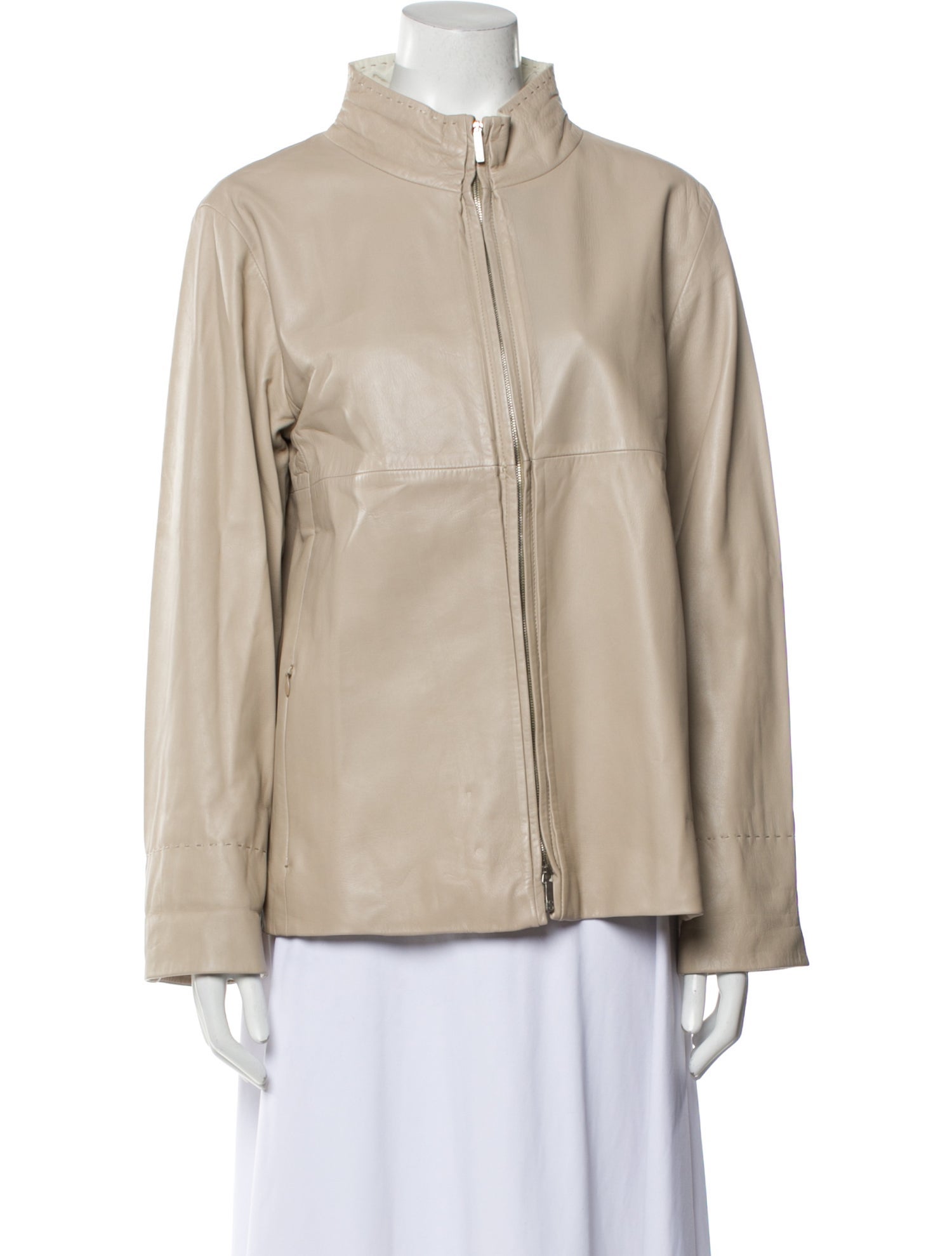 Noi Firenze Reversible Jacket Leather Jacket - Brown Jackets, Clothing ...