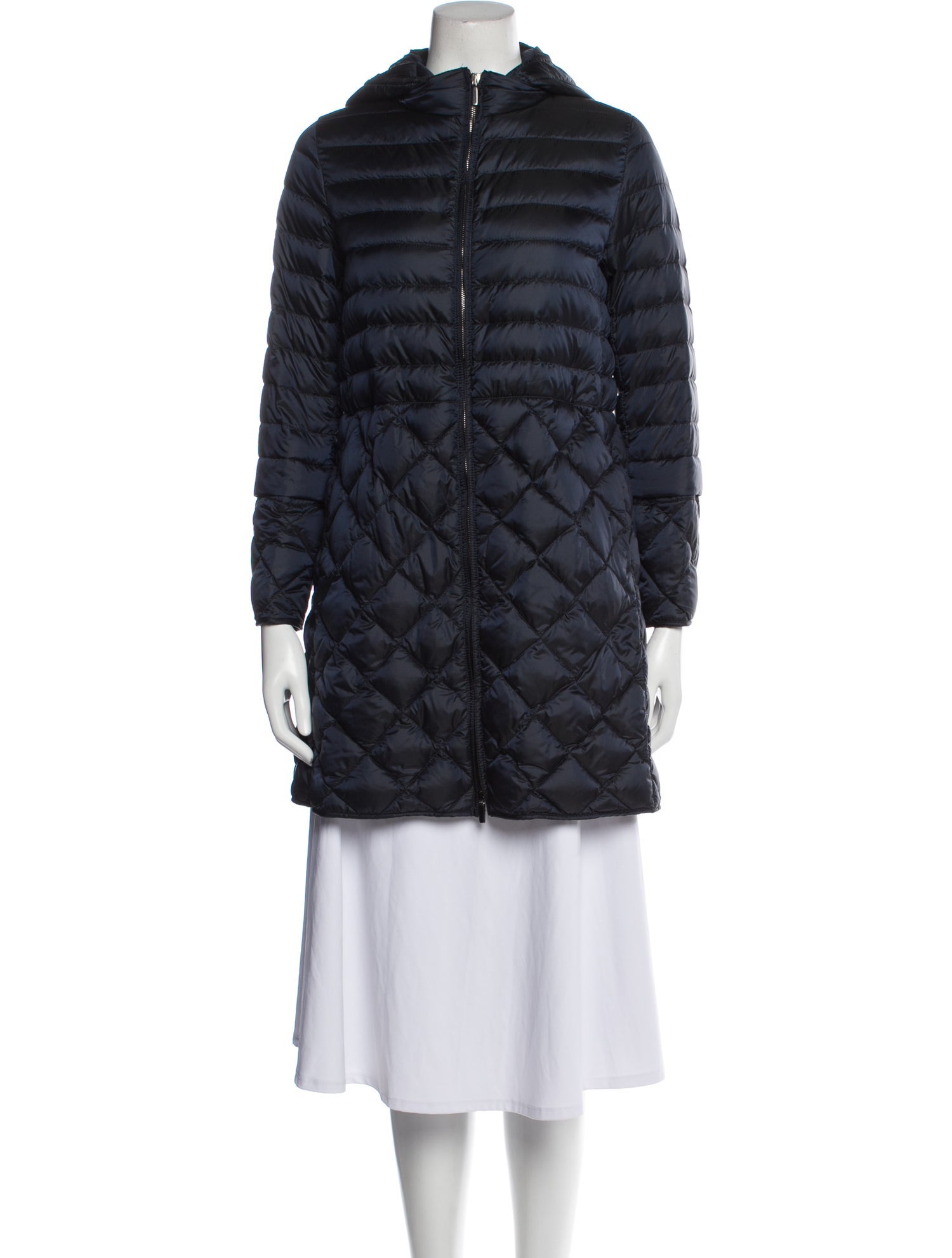 'S Max Mara Down Jacket - Blue Jackets, Clothing - WSMAX36364 | The ...